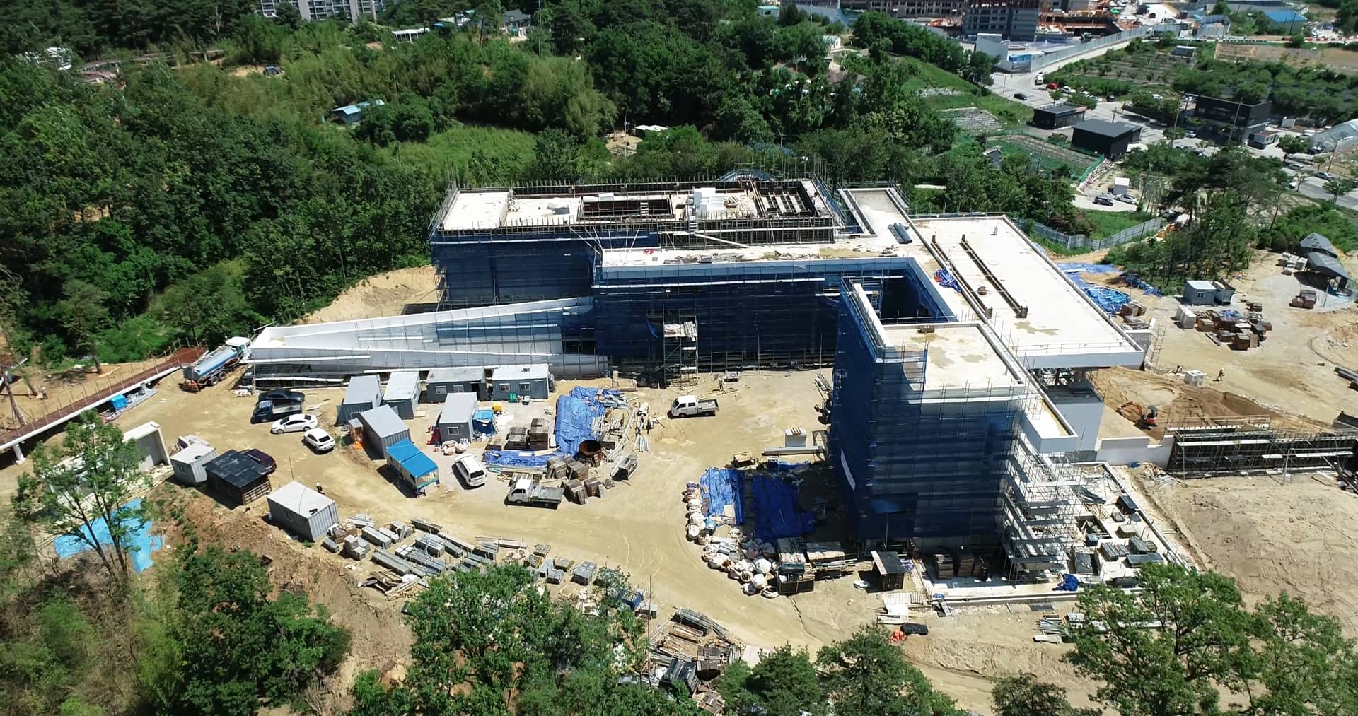 Meier Partners, Sorol Art Museum, Korea, Construction In progress on Vimeo