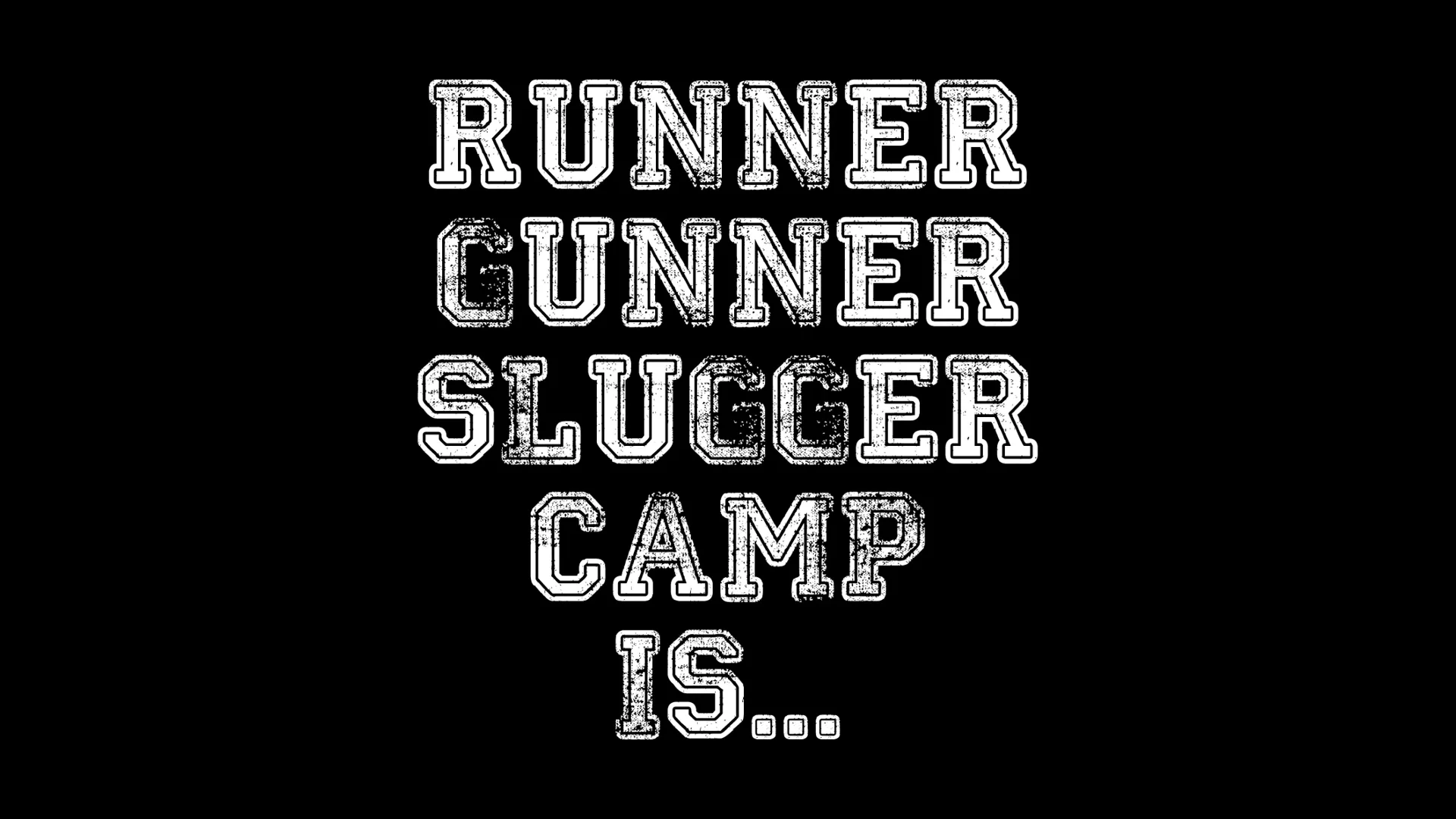 What to expect at a Runner Gunner Slugger baseball camp on Vimeo