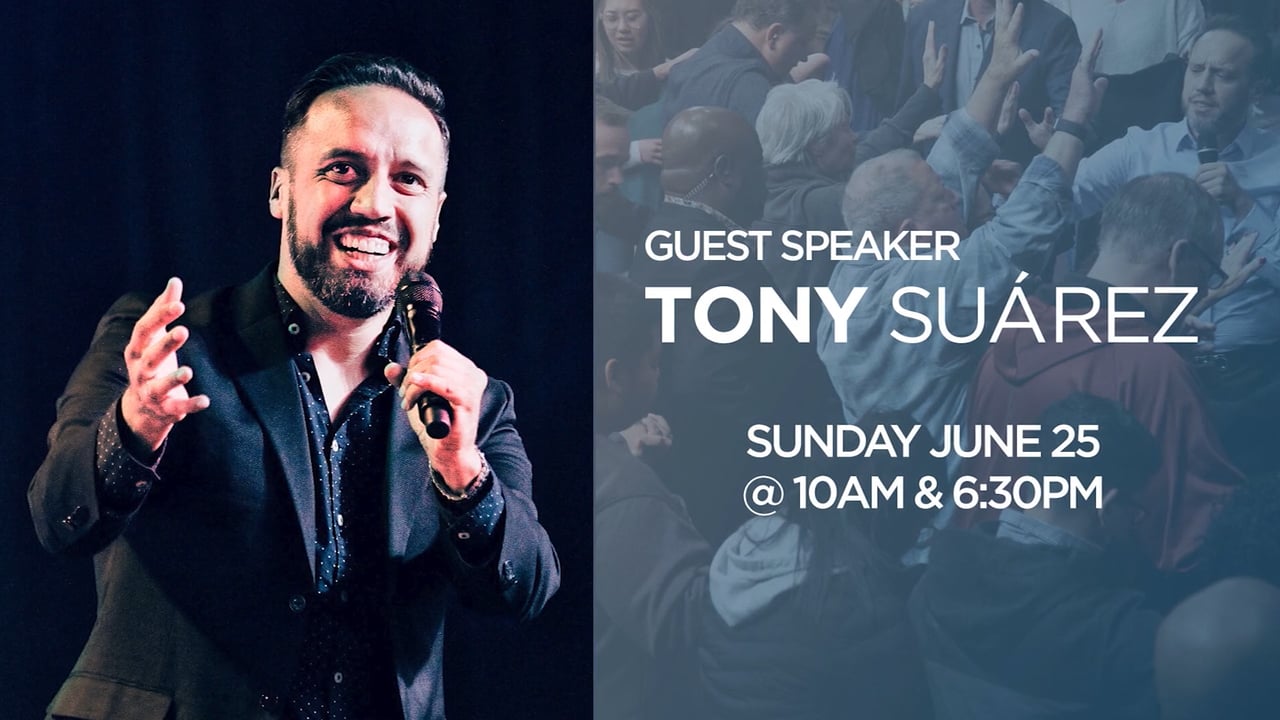 Tony Suarez, June 25th! 10am and 6:30pm on Vimeo