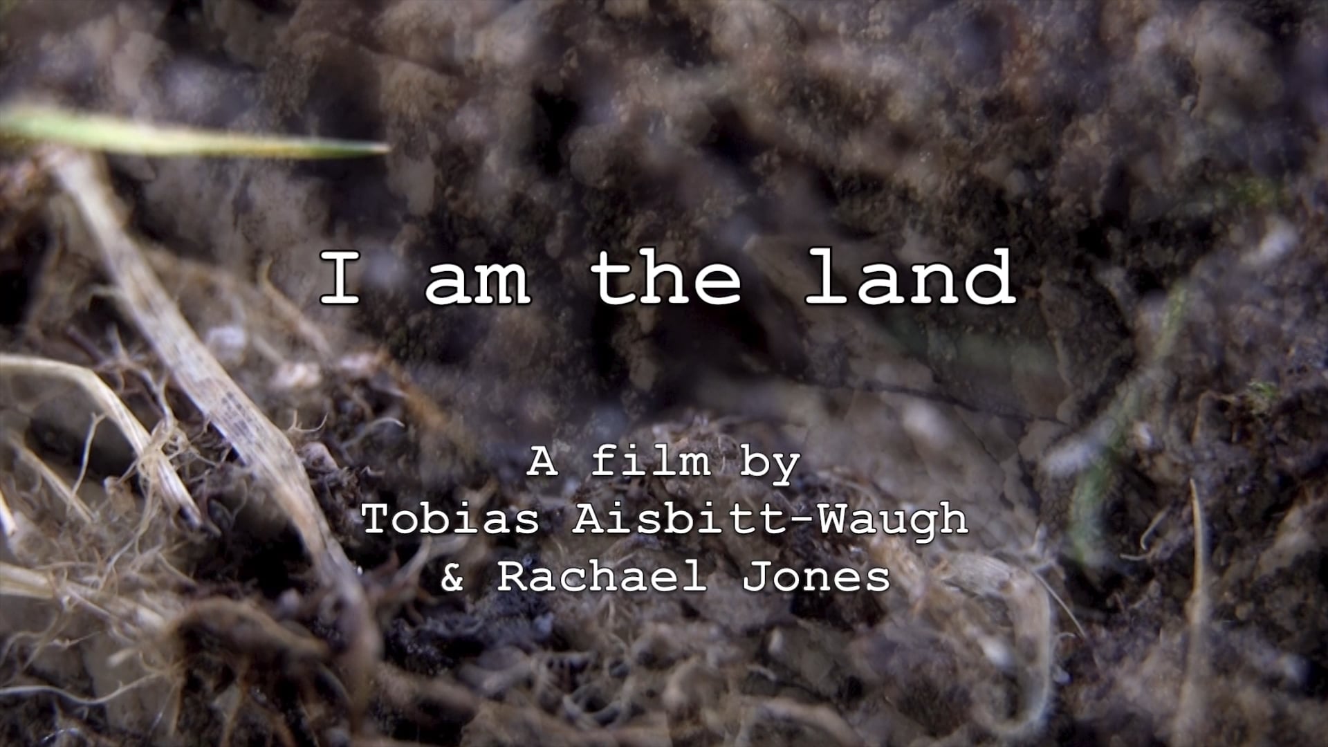 I am the land Trailer on Vimeo