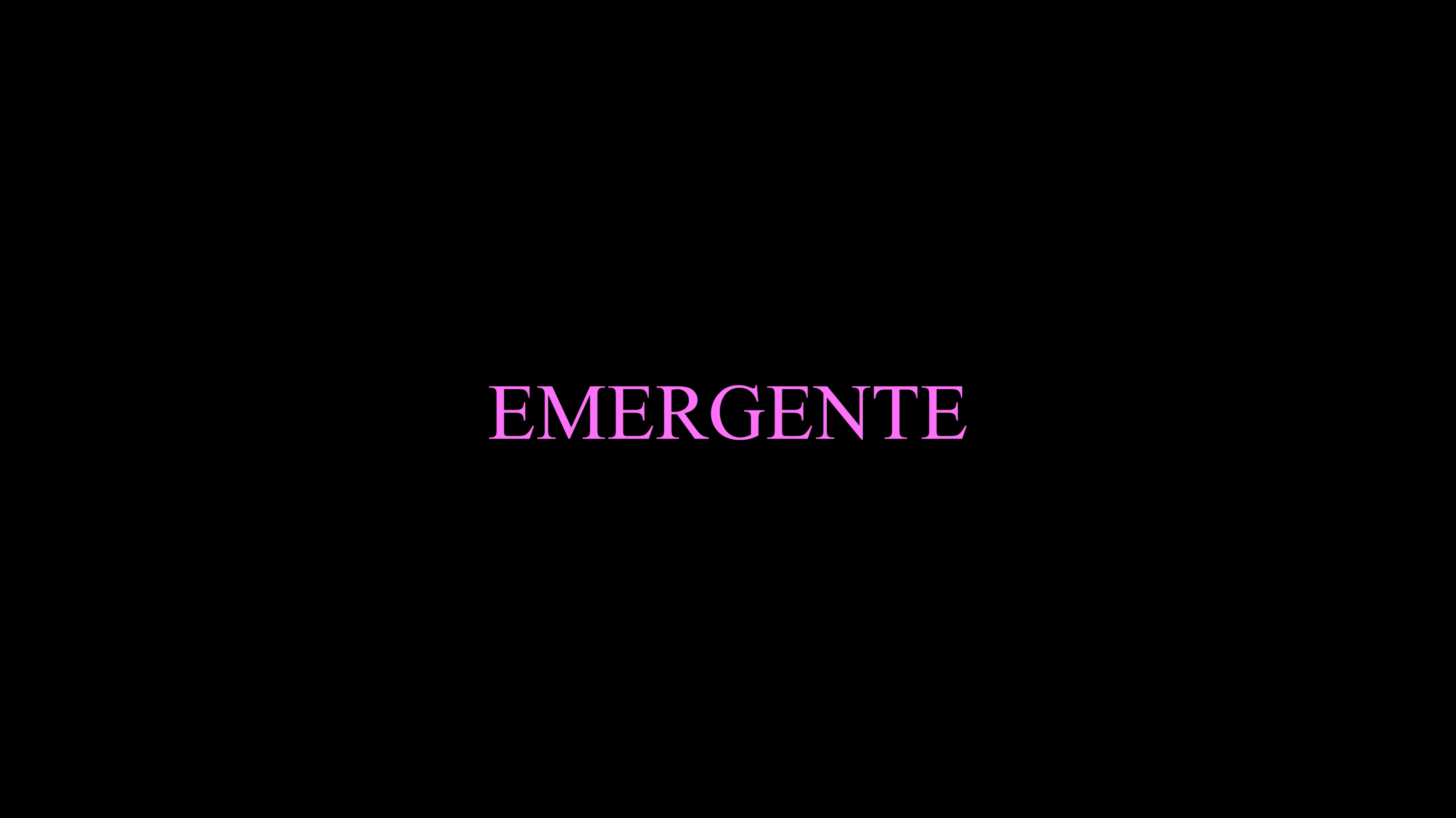 EMERGENTE_FINAL_CUT on Vimeo