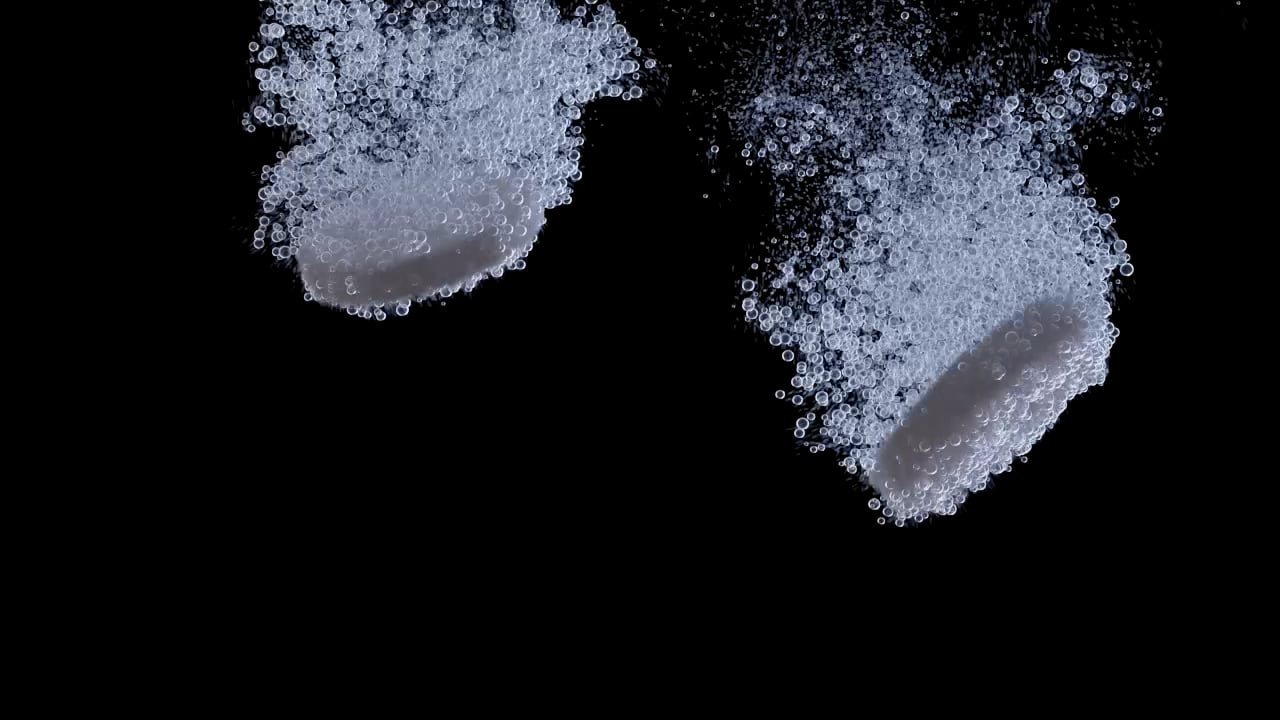 Pills Dissolving Particle Sim on Vimeo