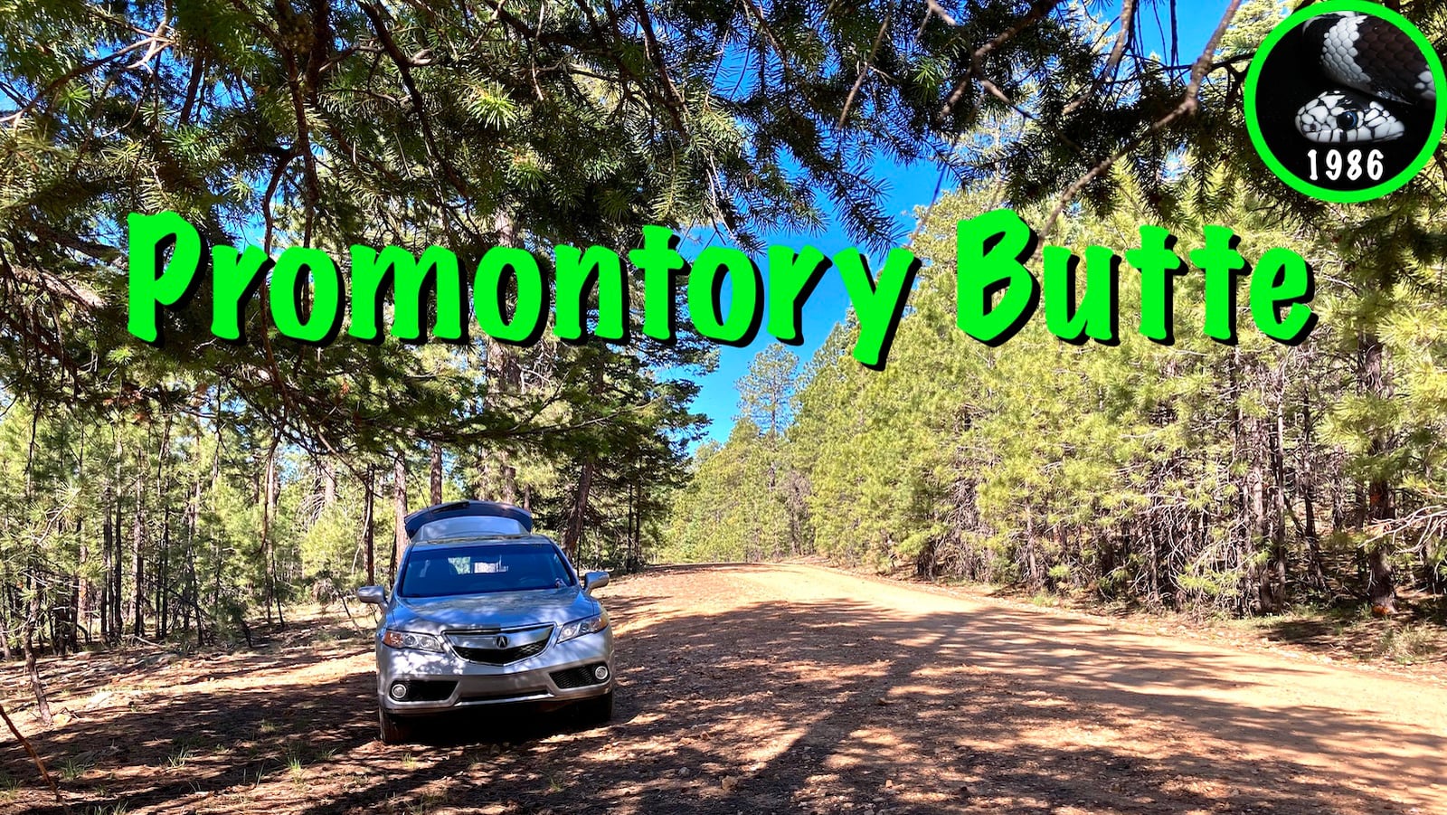 Driving FR 76 on Promontory Butte, Mogollon Rim on Vimeo