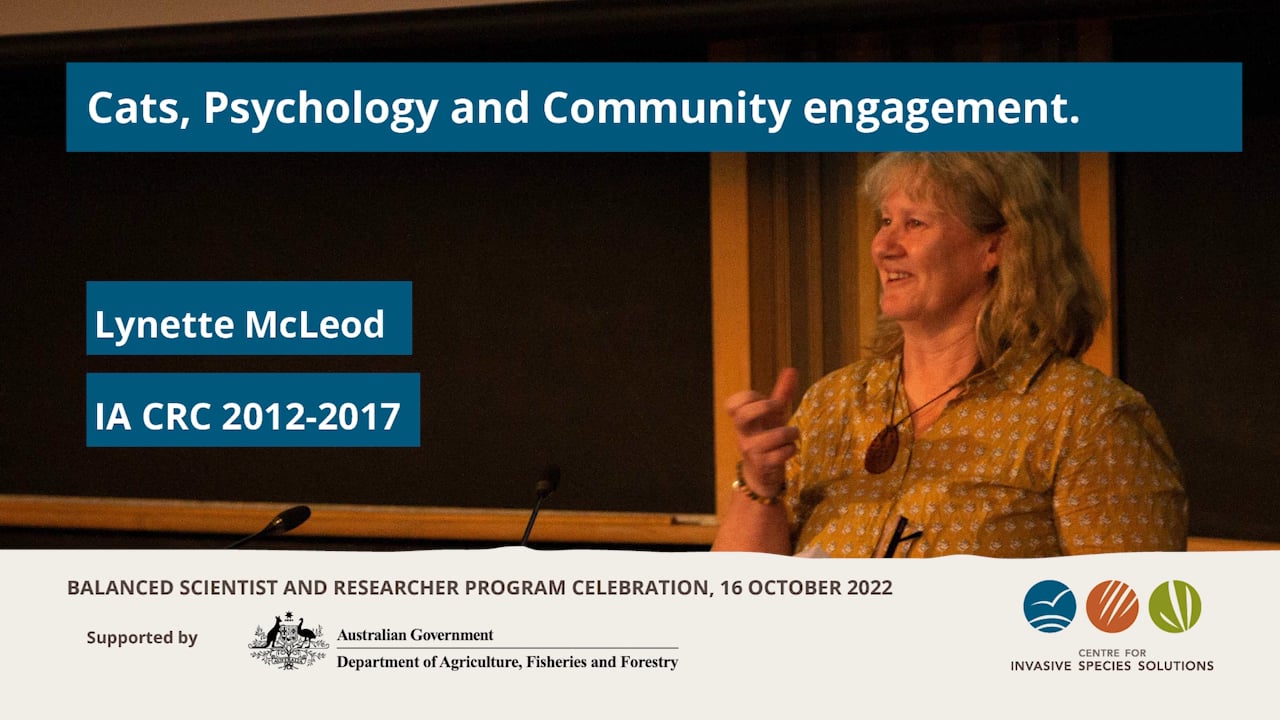 Lynette McLeod: Cats, psychology and community engagement - Centre for ...