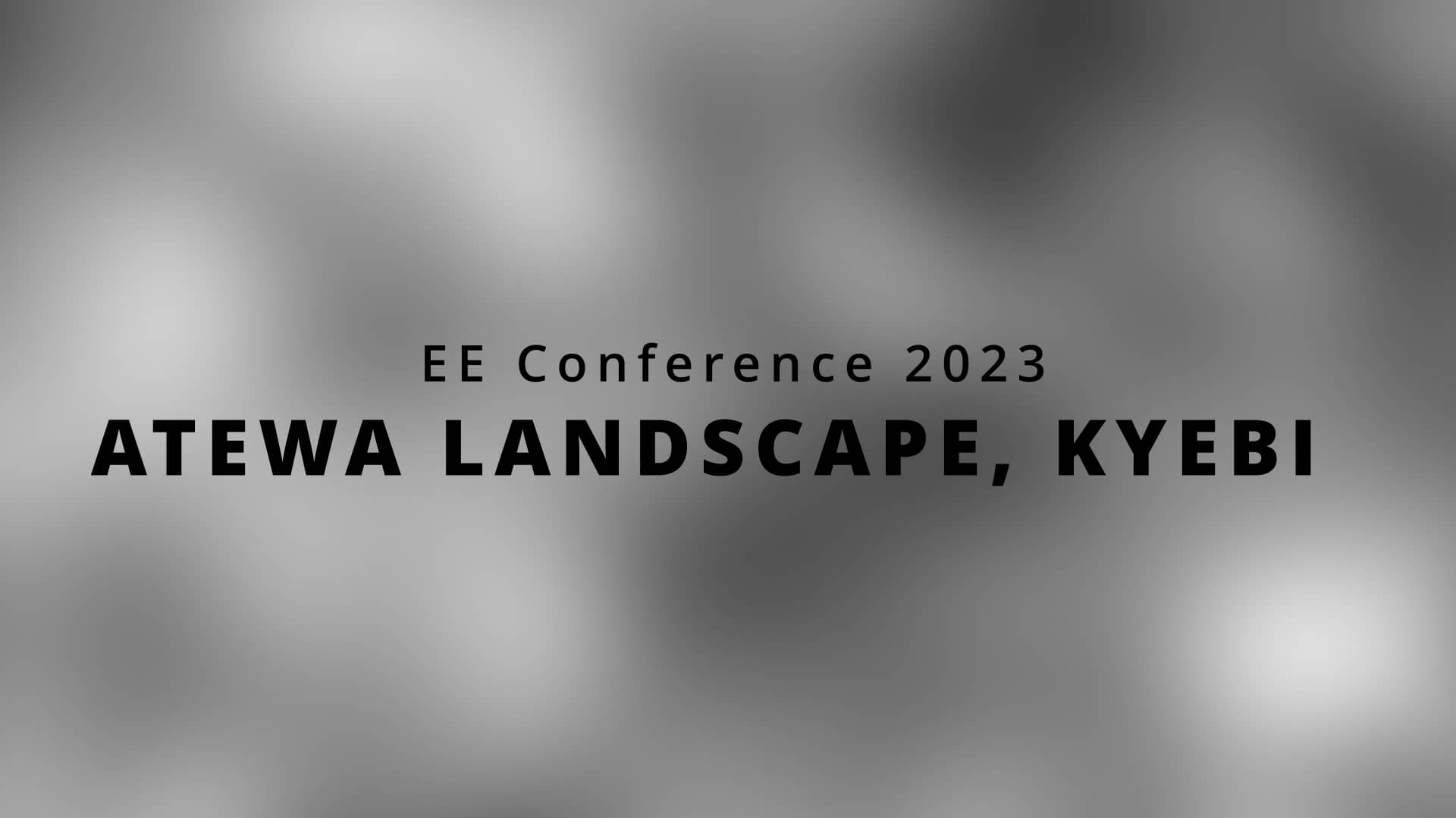 EE Conference Kyebi on Vimeo