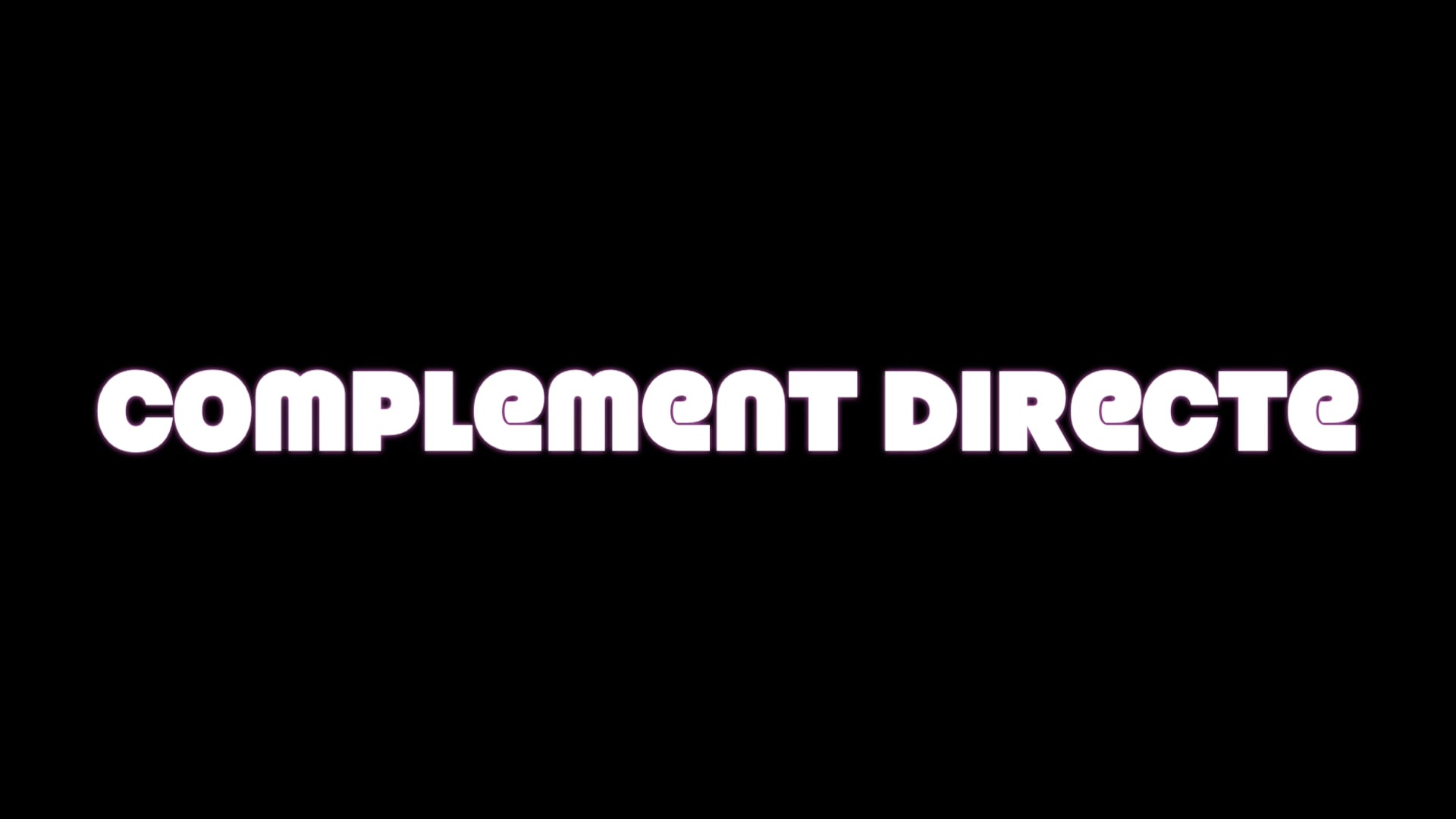 El complement directe on Vimeo