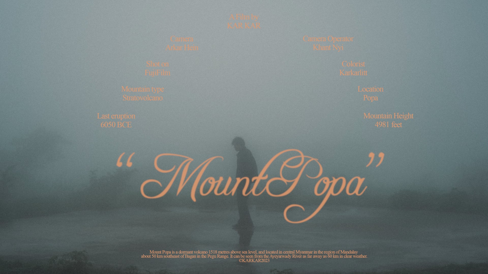 Mount Popa | Film Emulation with Fujifilm XT20 on Vimeo