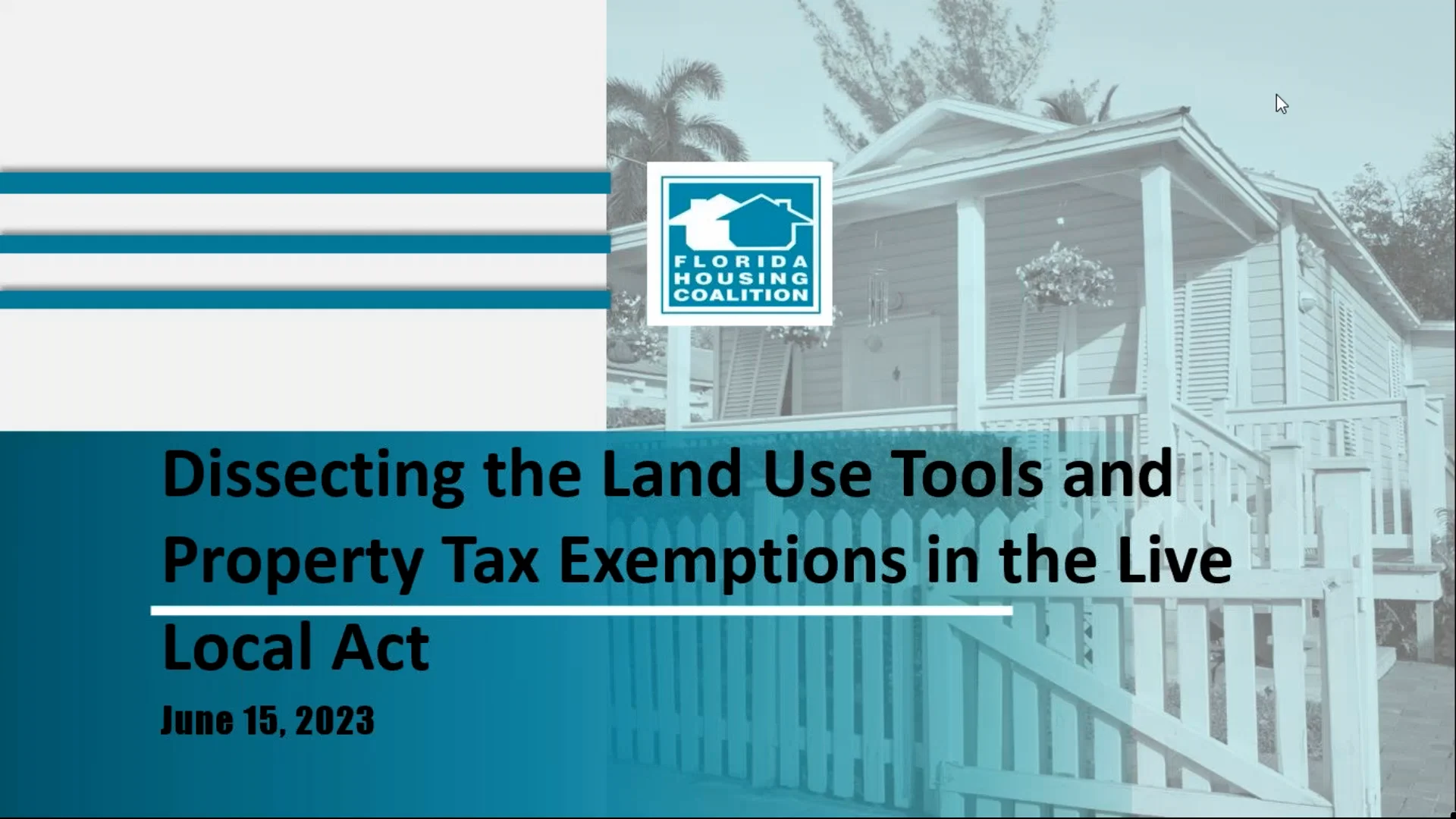 Dissecting the Land Use and Property Tax Incentives in the Live Local Act