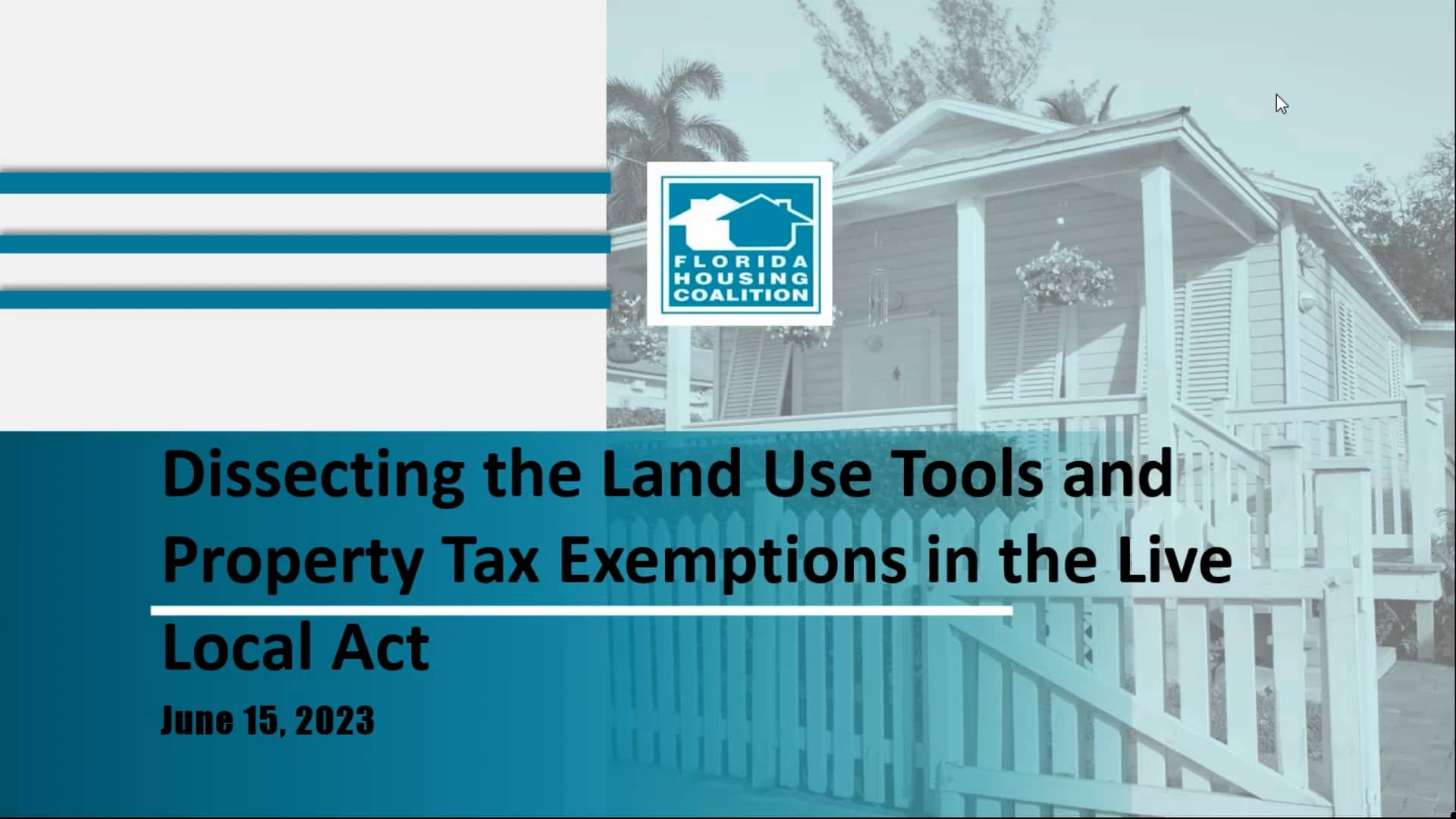 Dissecting the Land Use and Property Tax Incentives in the Live Local ...