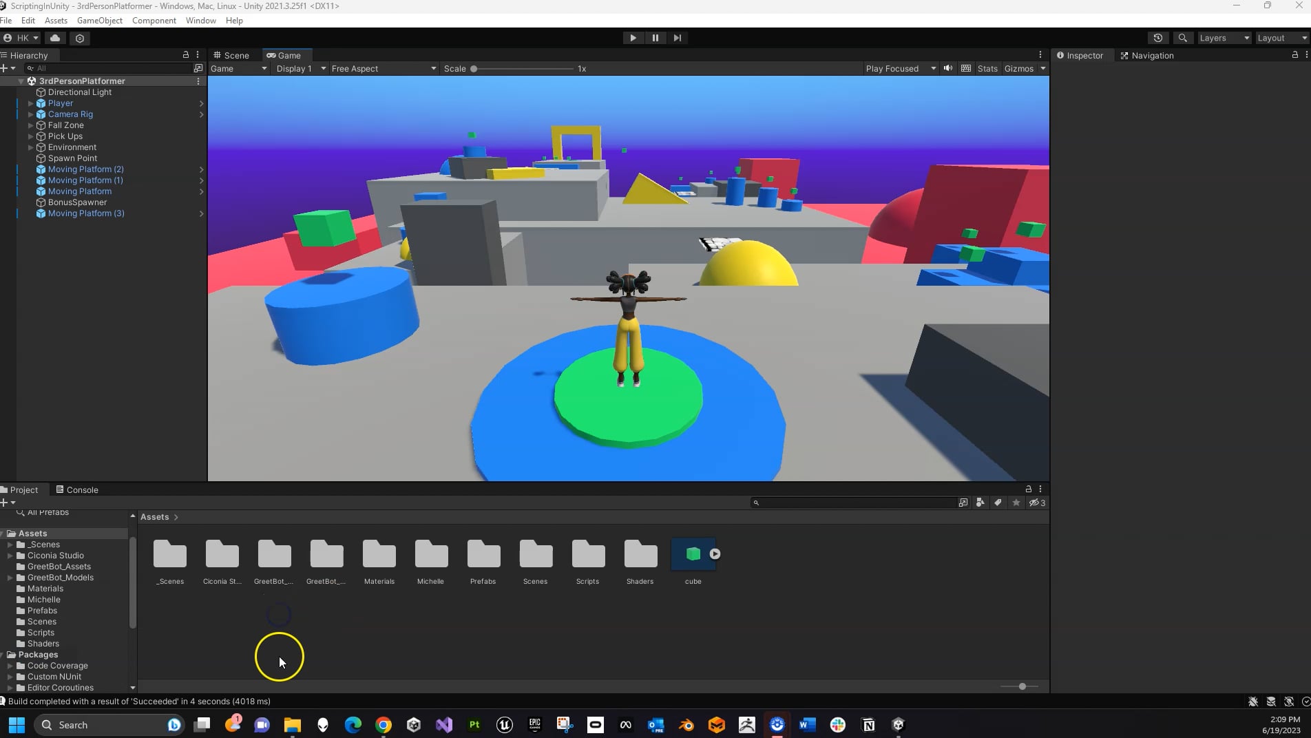 Assignment 5.5: Obstacles on Vimeo