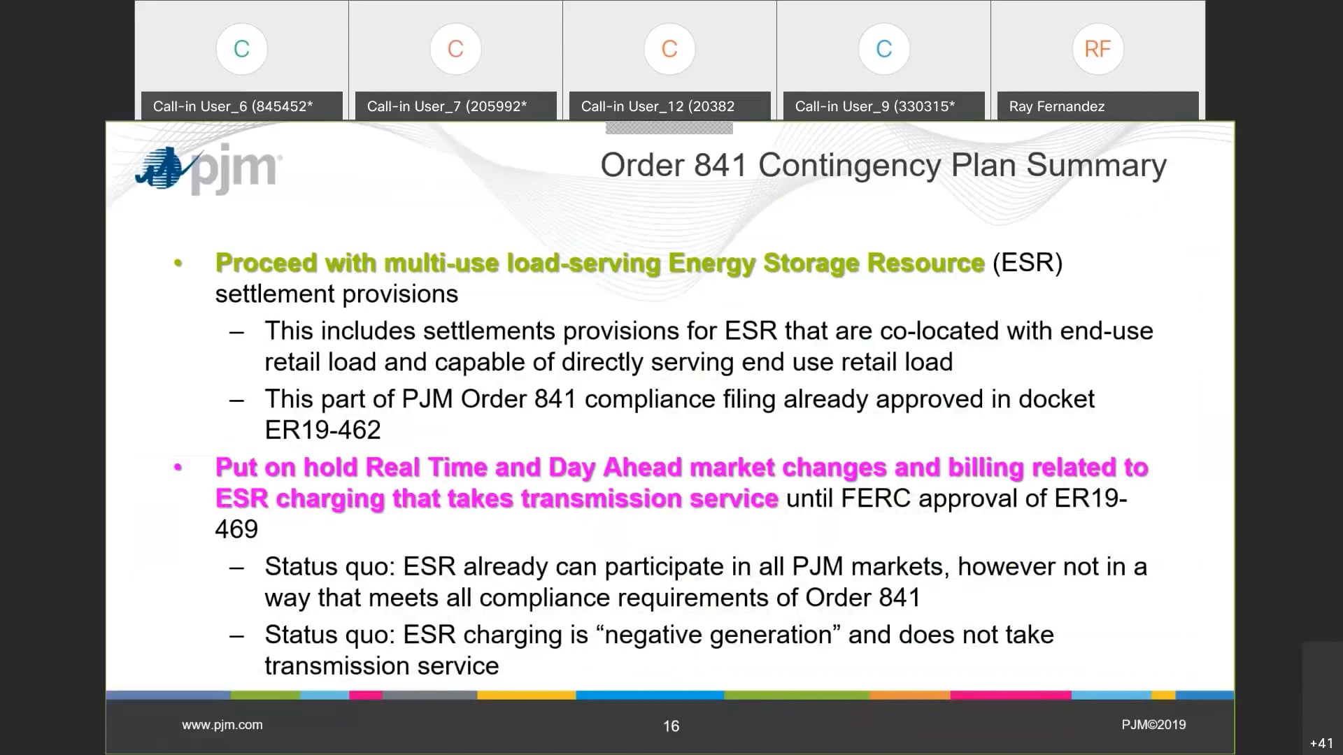 Integrating ESRs in Northeast ISO Markets Under FERC 841 | Oct. 17 ...