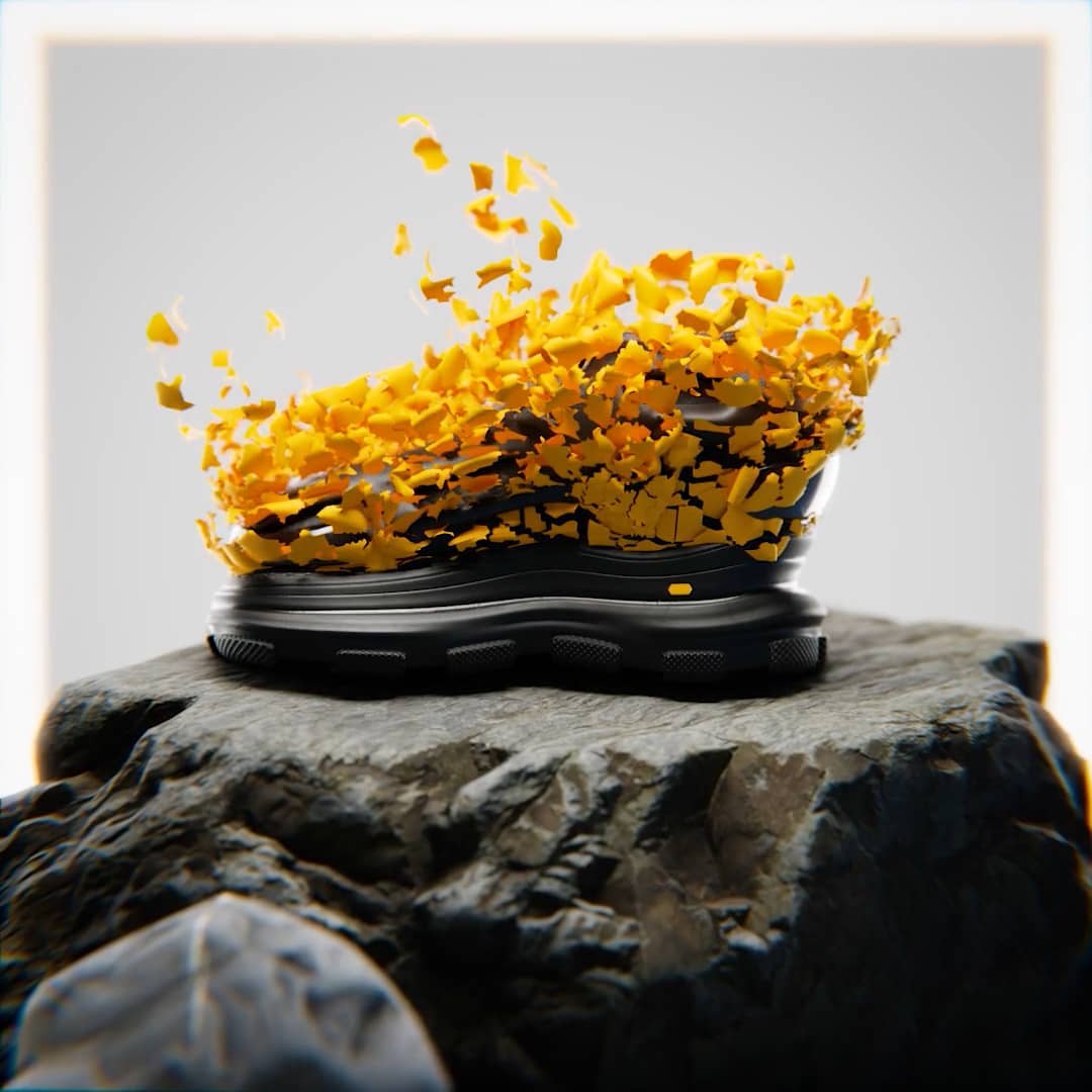 Sneaker Motion Graphics Blender 3D on Vimeo