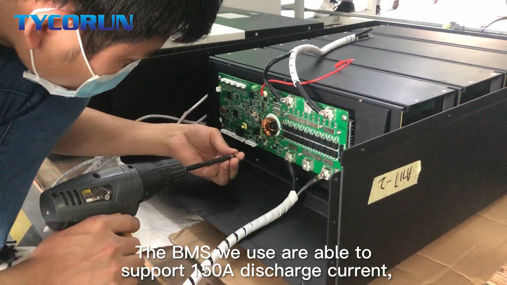 48V 200Ah powerwall lithium ion Battery touch screen on Vimeo