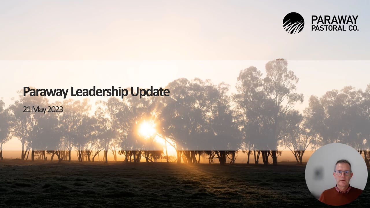 Paraway Update 20 June 2023 on Vimeo