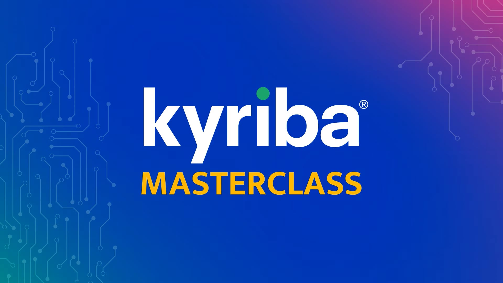 KYRIBA MASTERCLASS on Vimeo