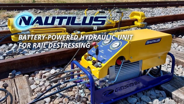 Battery-powered hydraulic unit Nautilus | Geismar