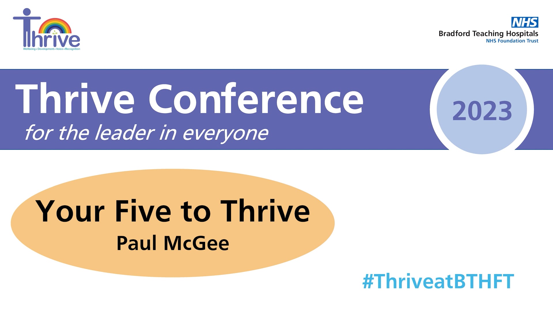 Paul McGee - Your Five to Thrive (Censored) on Vimeo