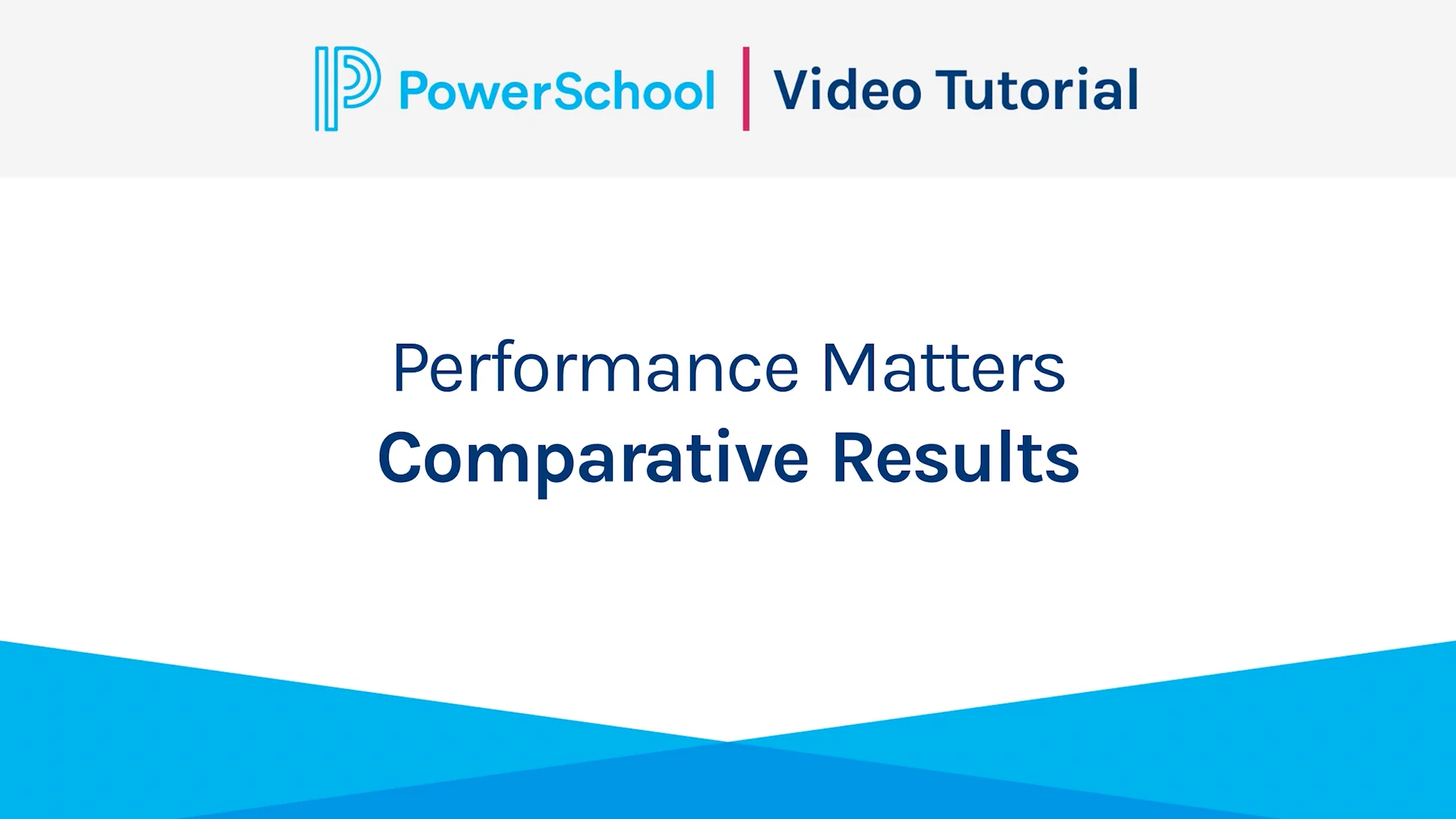 Performance Matters Video Tutorials - Comparative Results on Vimeo