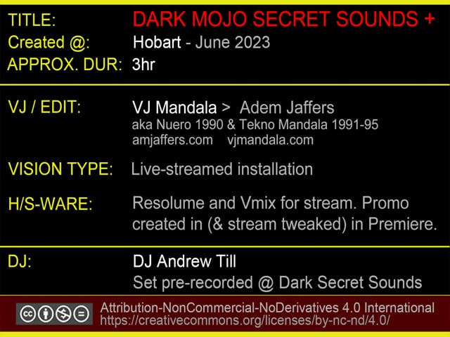 DARK MOJO – AJ