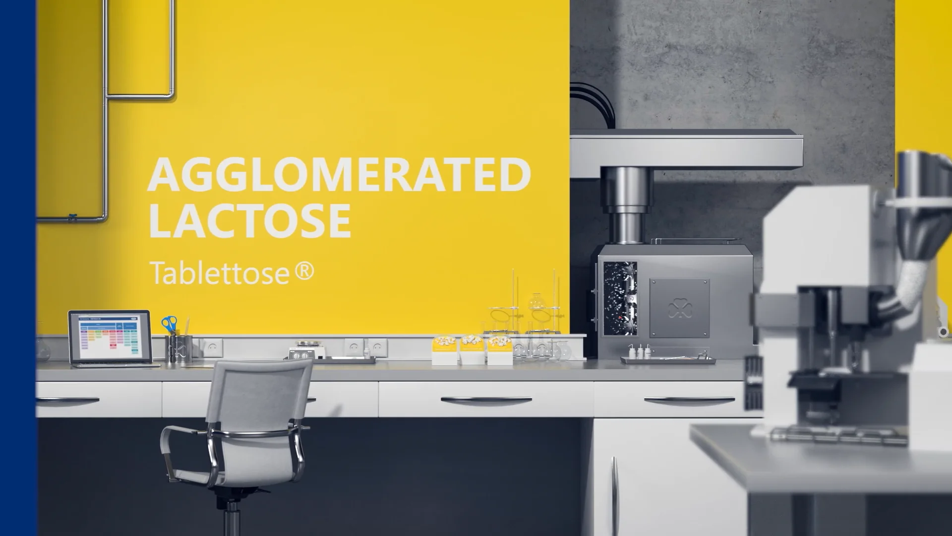 MEGGLE: Agglomerated Lactose - Tablettose on Vimeo