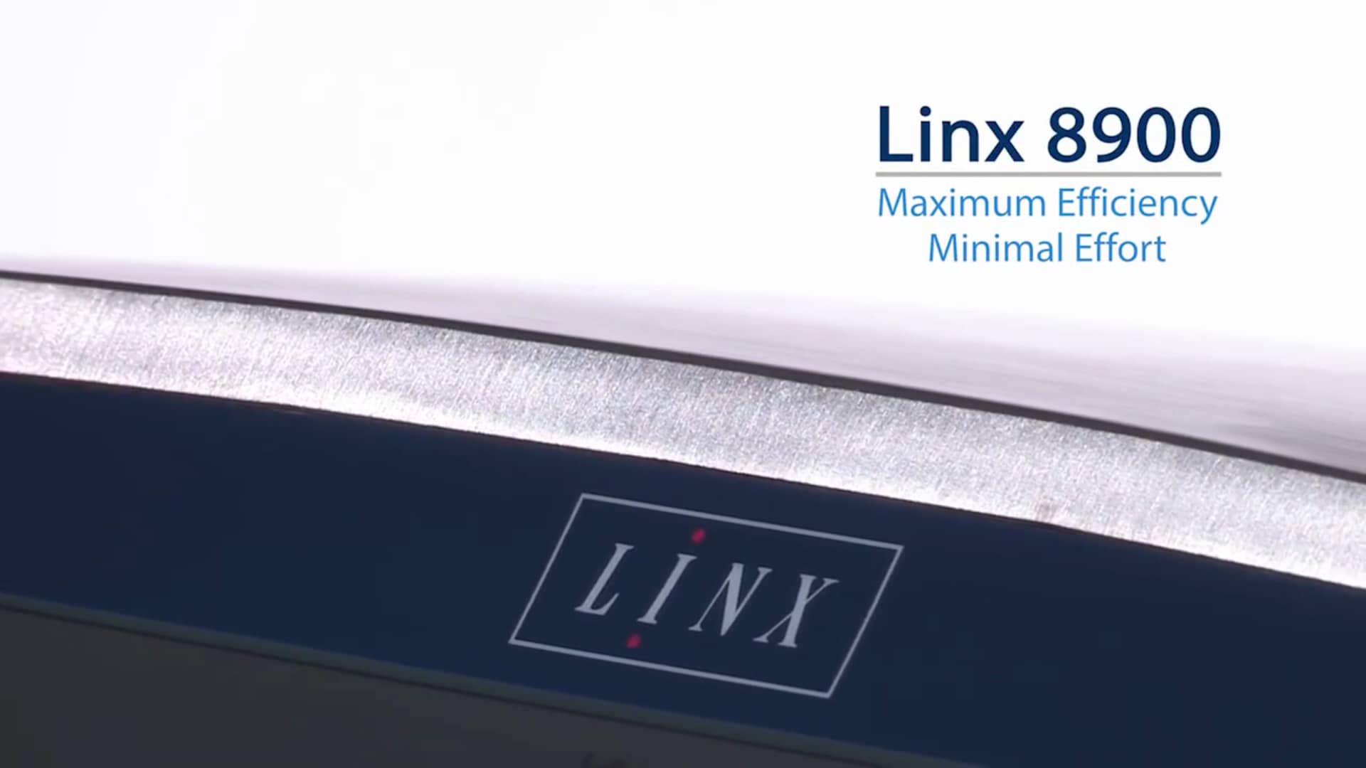 LINX 8900 CIJ Printer on Vimeo