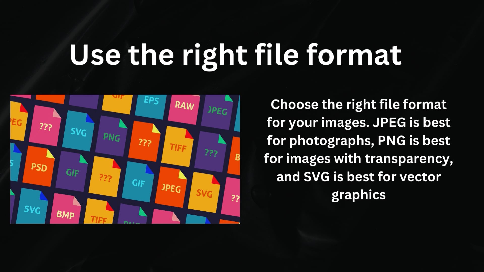 Best way to do image optimization on Vimeo