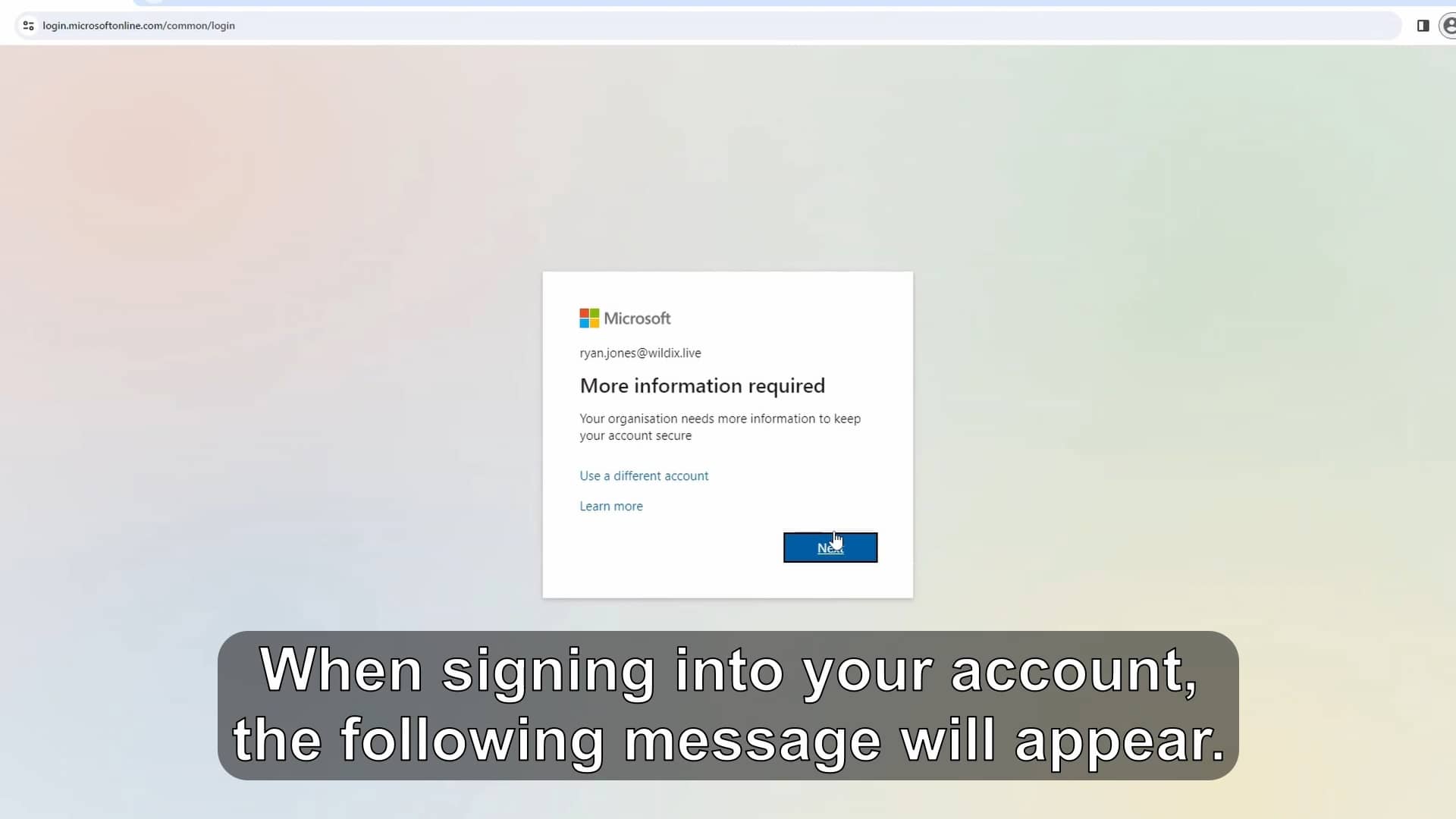 Microsoft Authenticator - Video Guide on Vimeo