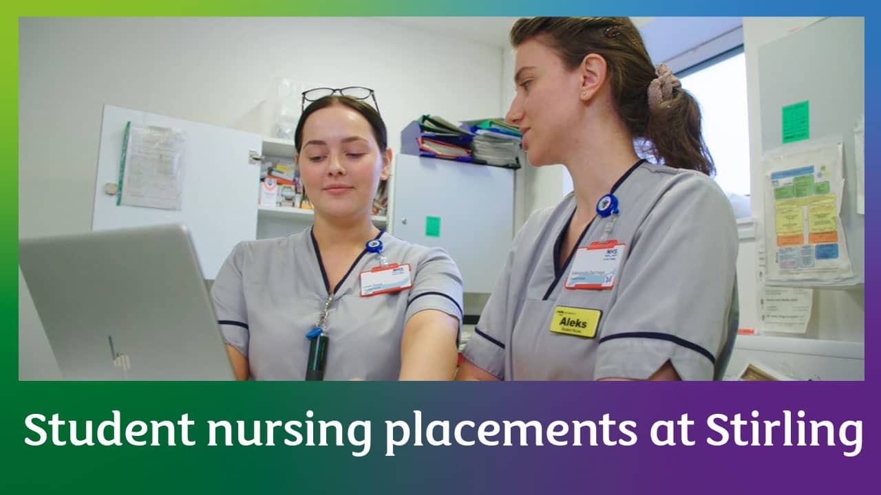 University of Stirling student nursing placements on Vimeo