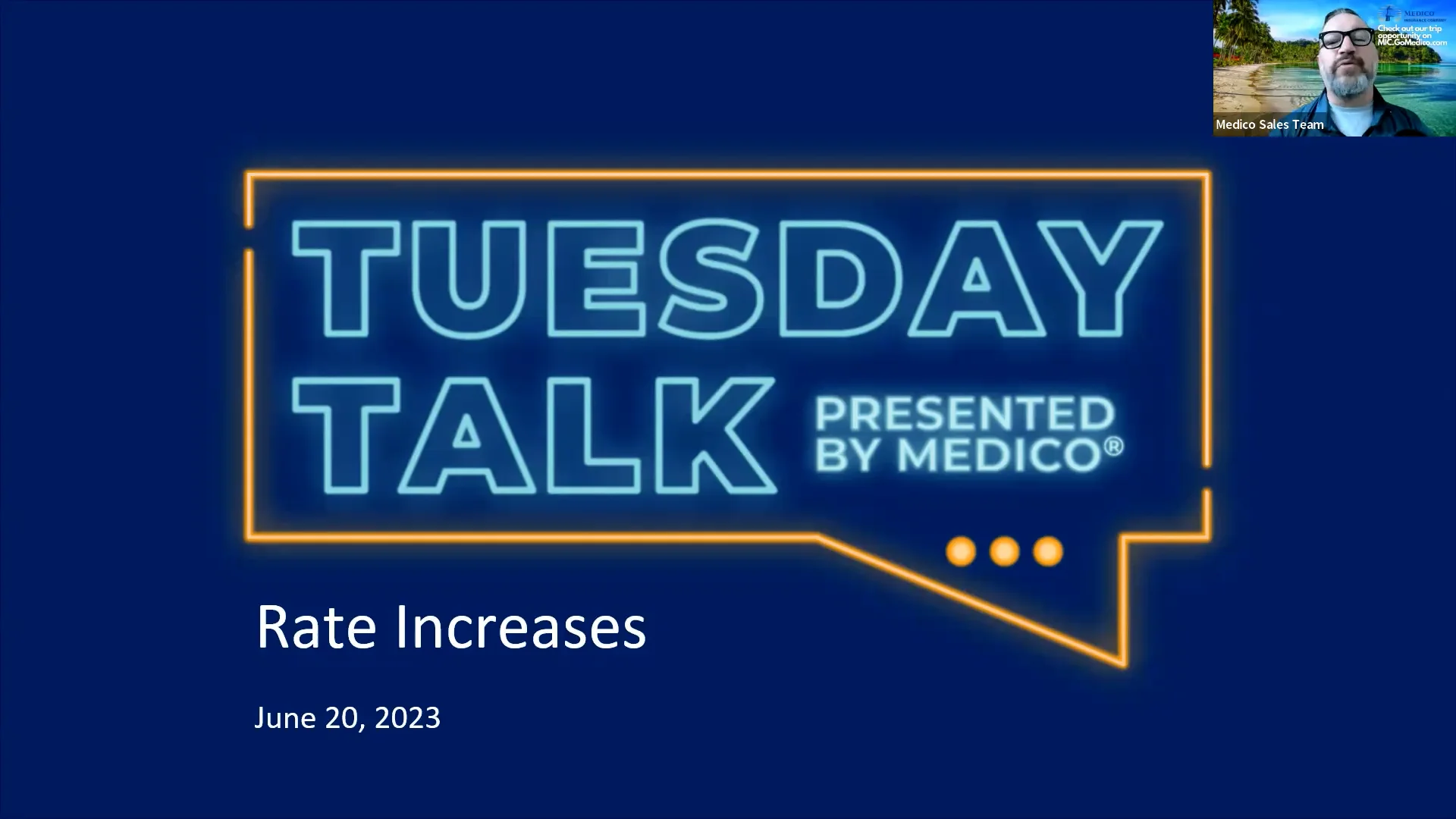 Tuesday Talk: Rate increases 101 on Vimeo