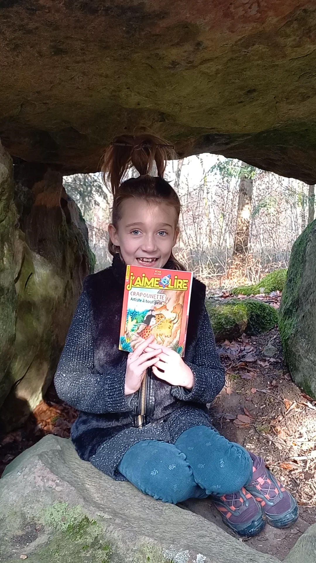 J'aime lire Académie 2023 - Mathilde lit "Crapounette, artiste à tout ...