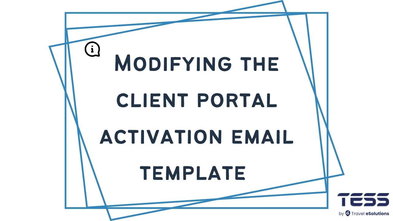 Client Portal Activation Email Template
