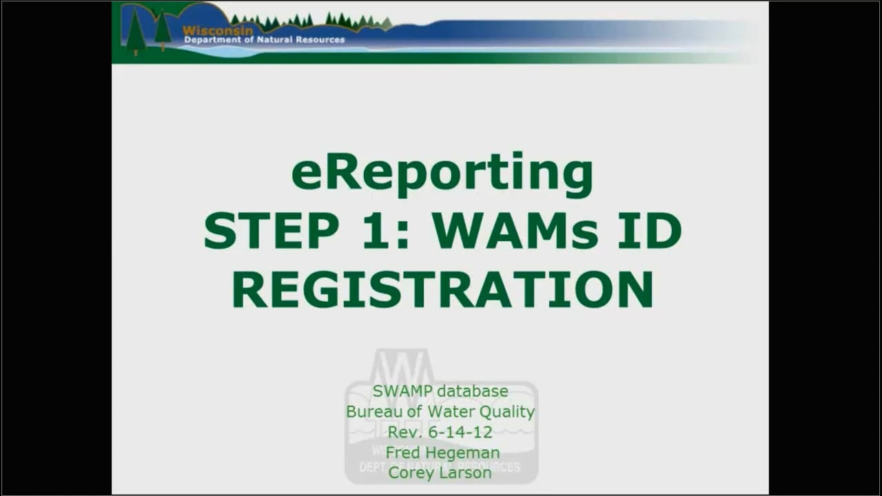 Step 1: WAMS ID Registration on Vimeo