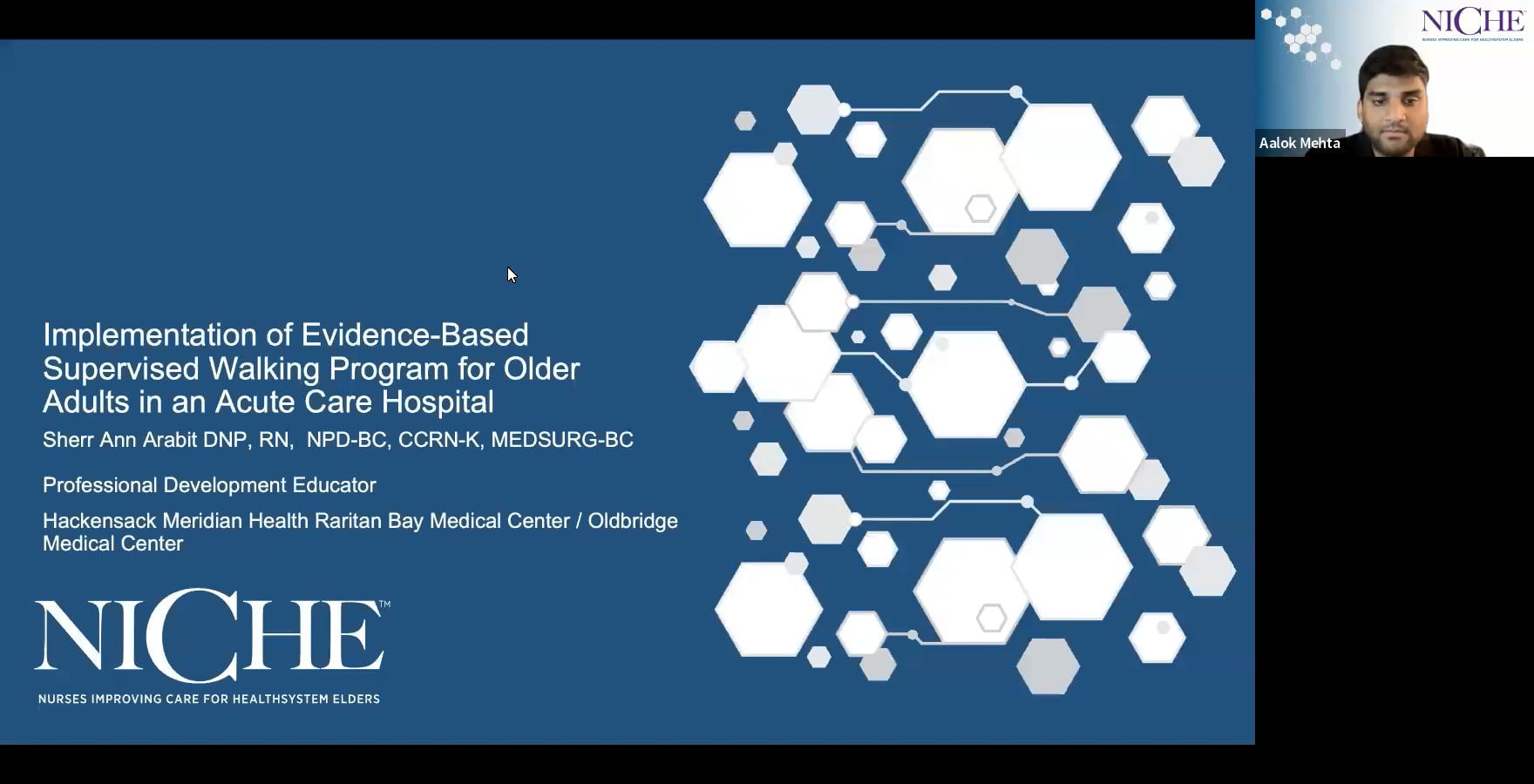 Implementation of Evidence Based Supervised Walking Program for Older ...