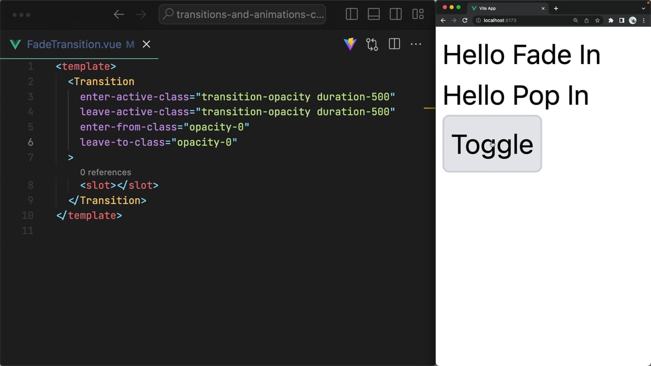 Custom Vue Transition Classes (aka Tailwind CSS with Vue... Custom Vue Transition Classes (aka Tailwind CSS with Vue...