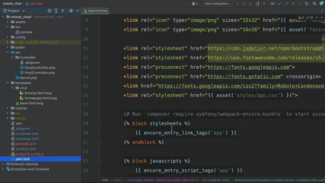 Setting up Webpack Encore > Harmonious Development with Symfony 6 ... Setting up Webpack Encore > Harmonious Development with Symfony 6 ...