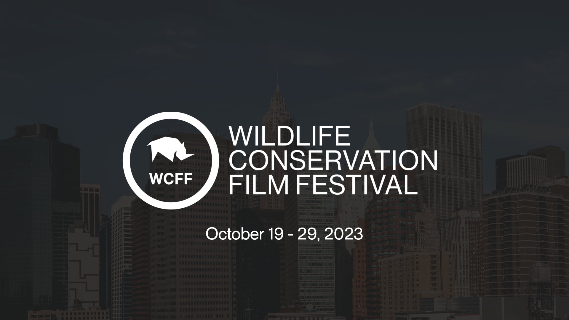 Wildlife Conservation Film Festival | 2023 on Vimeo