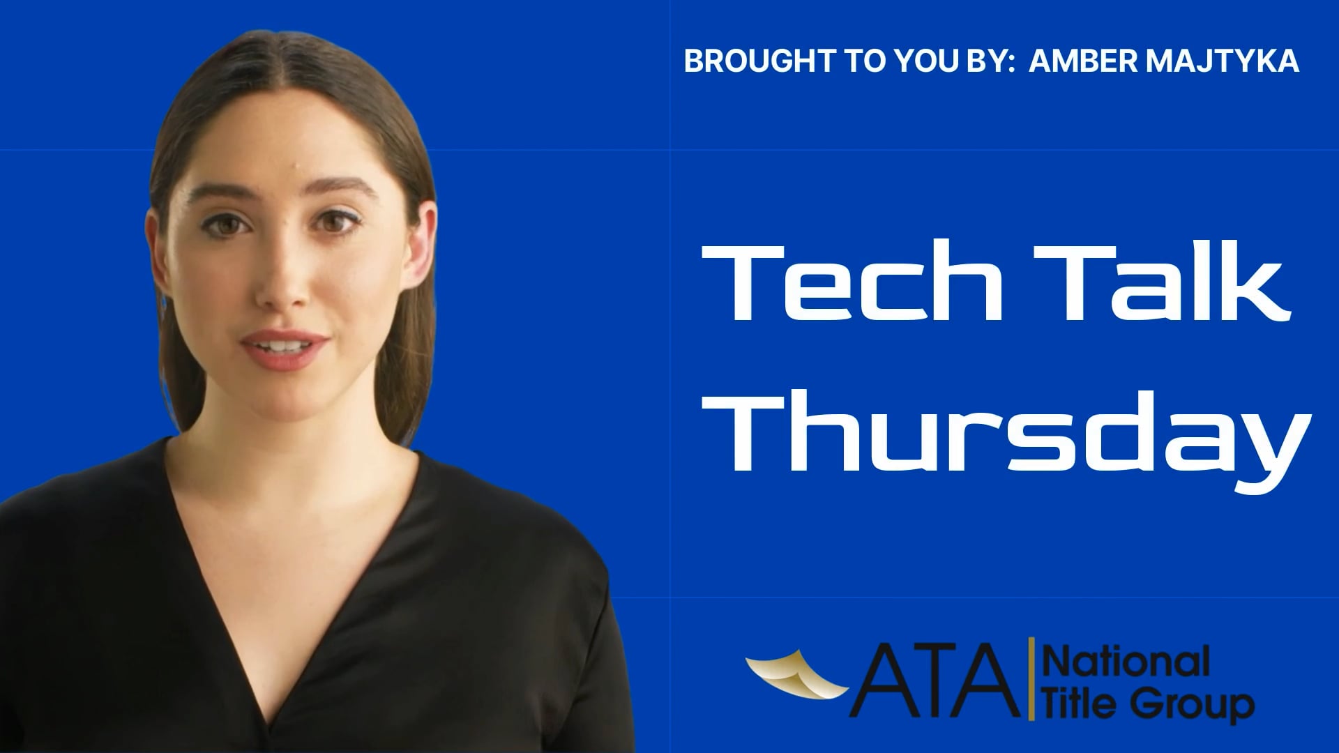 Tech Talk Thursday Session #4 on Vimeo