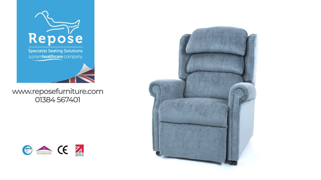 The Repose Rimini Rise and Recline Chair on Vimeo