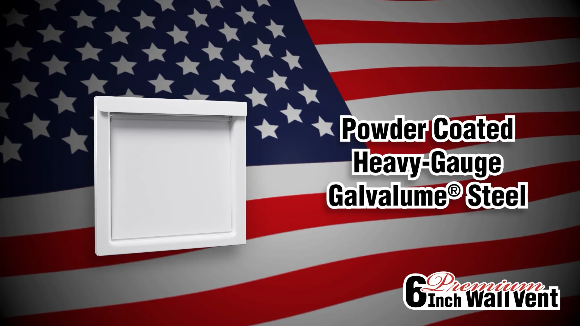 6 Inch Wall Vent Overview