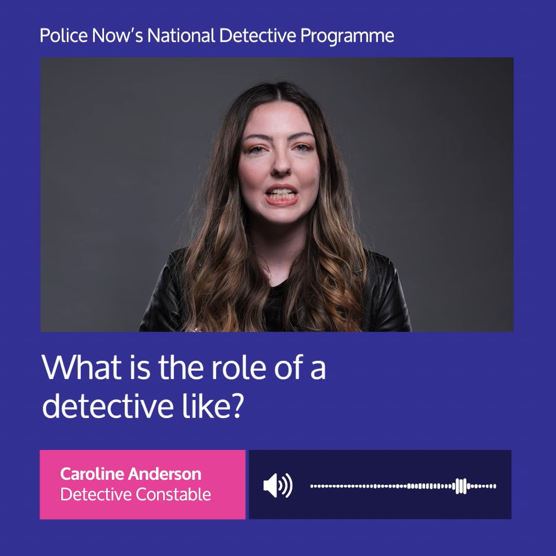 What is the role of a detective like? - Caroline Anderson on Vimeo