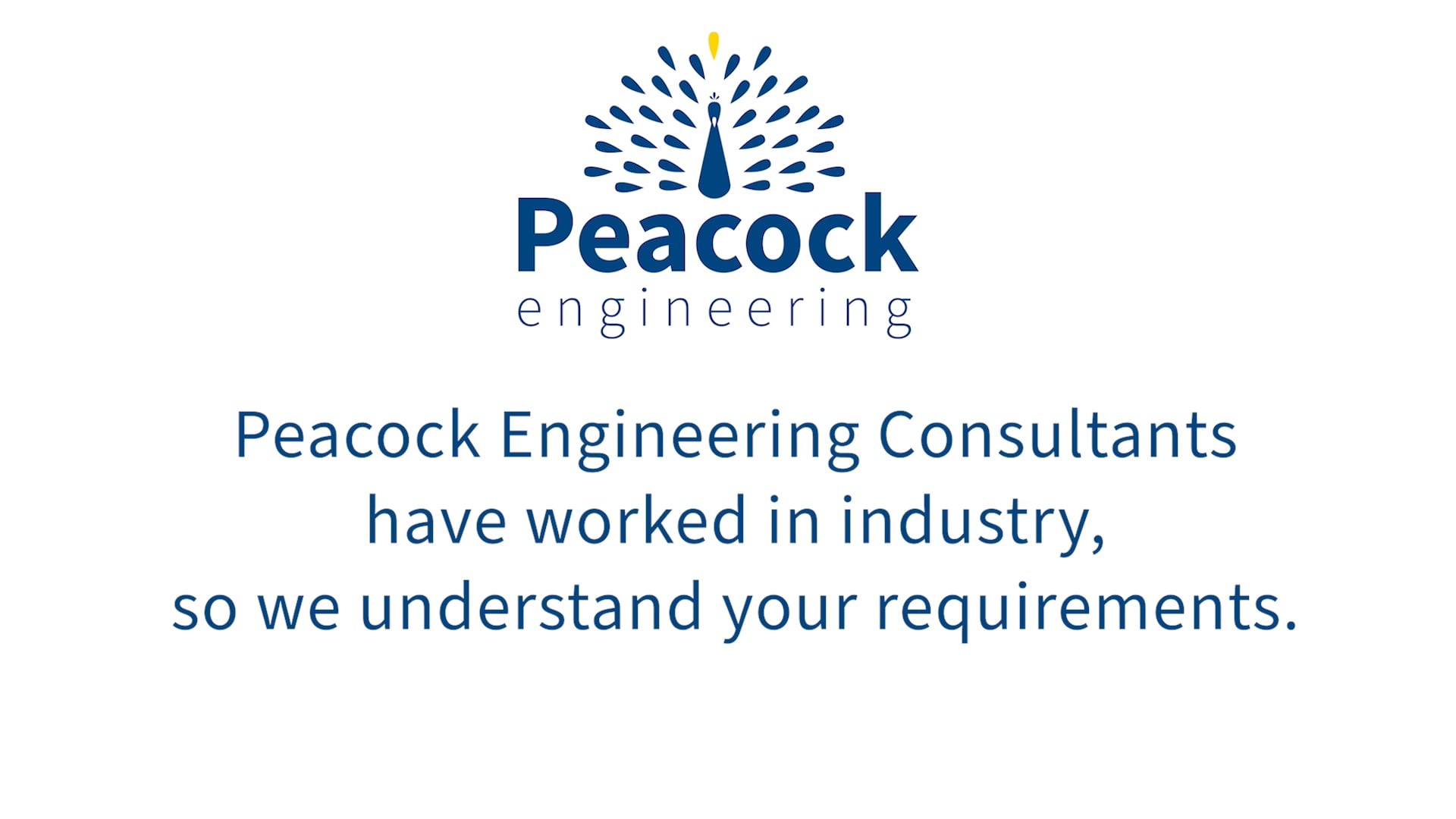 Peacock Engineering have worked in industry (1080p) on Vimeo
