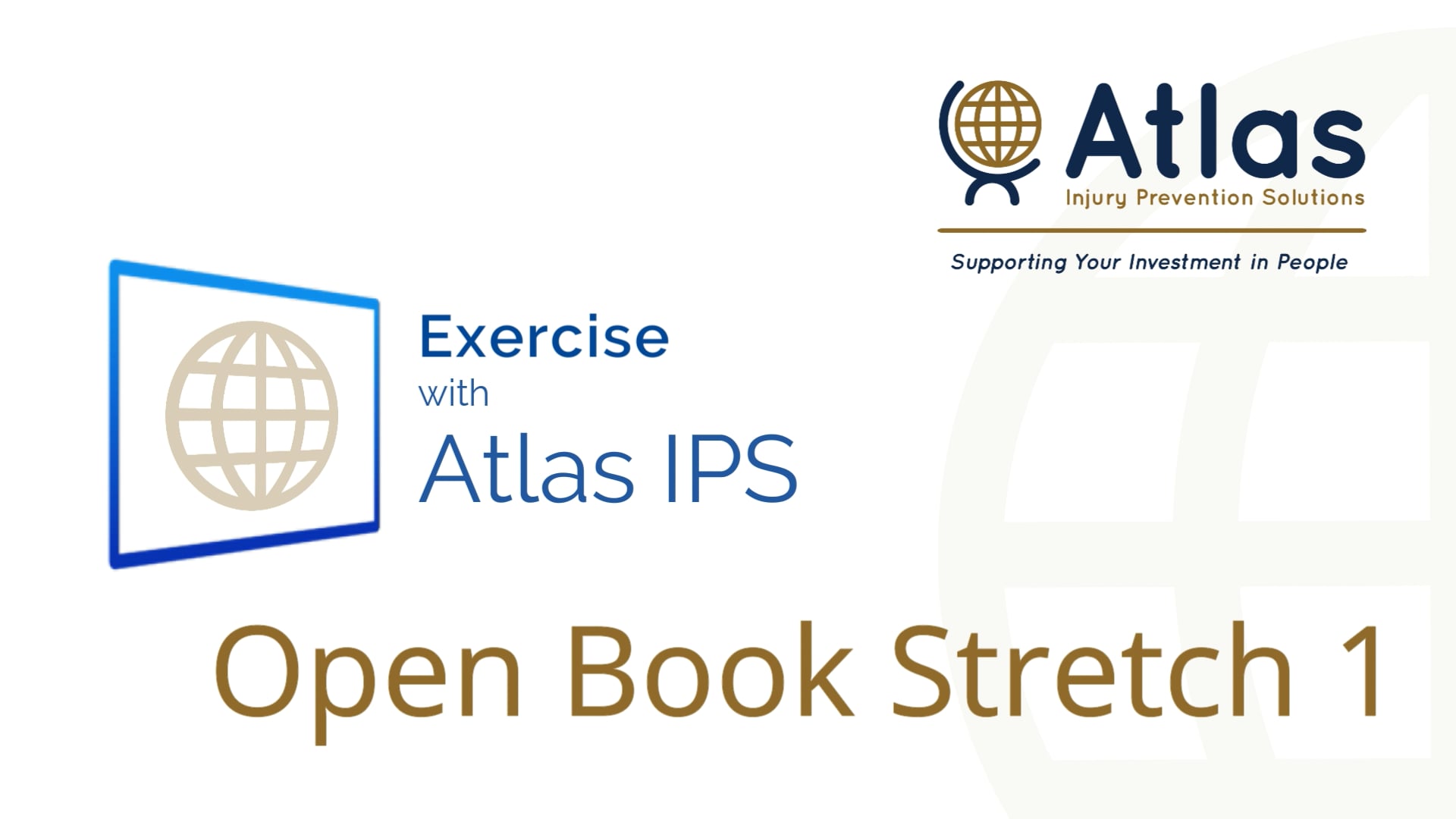 Open Book Stretch Part 1 Exercise on Vimeo