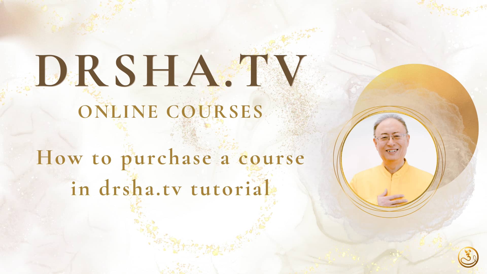 How to purchase a course in drsha.tv on Vimeo