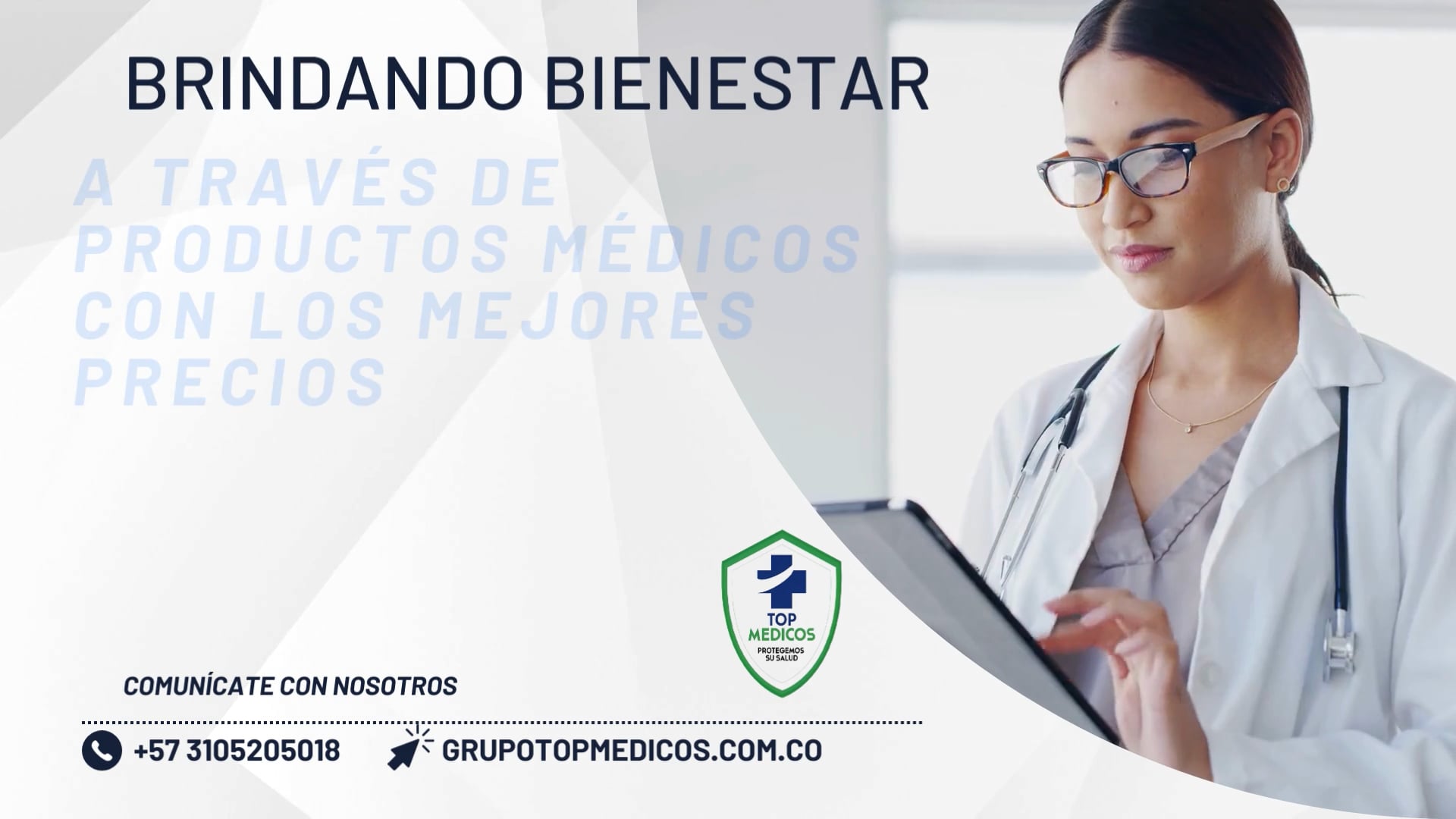 LÍNEA AZUL - UNIFORMES | Grupo Top Médicos
