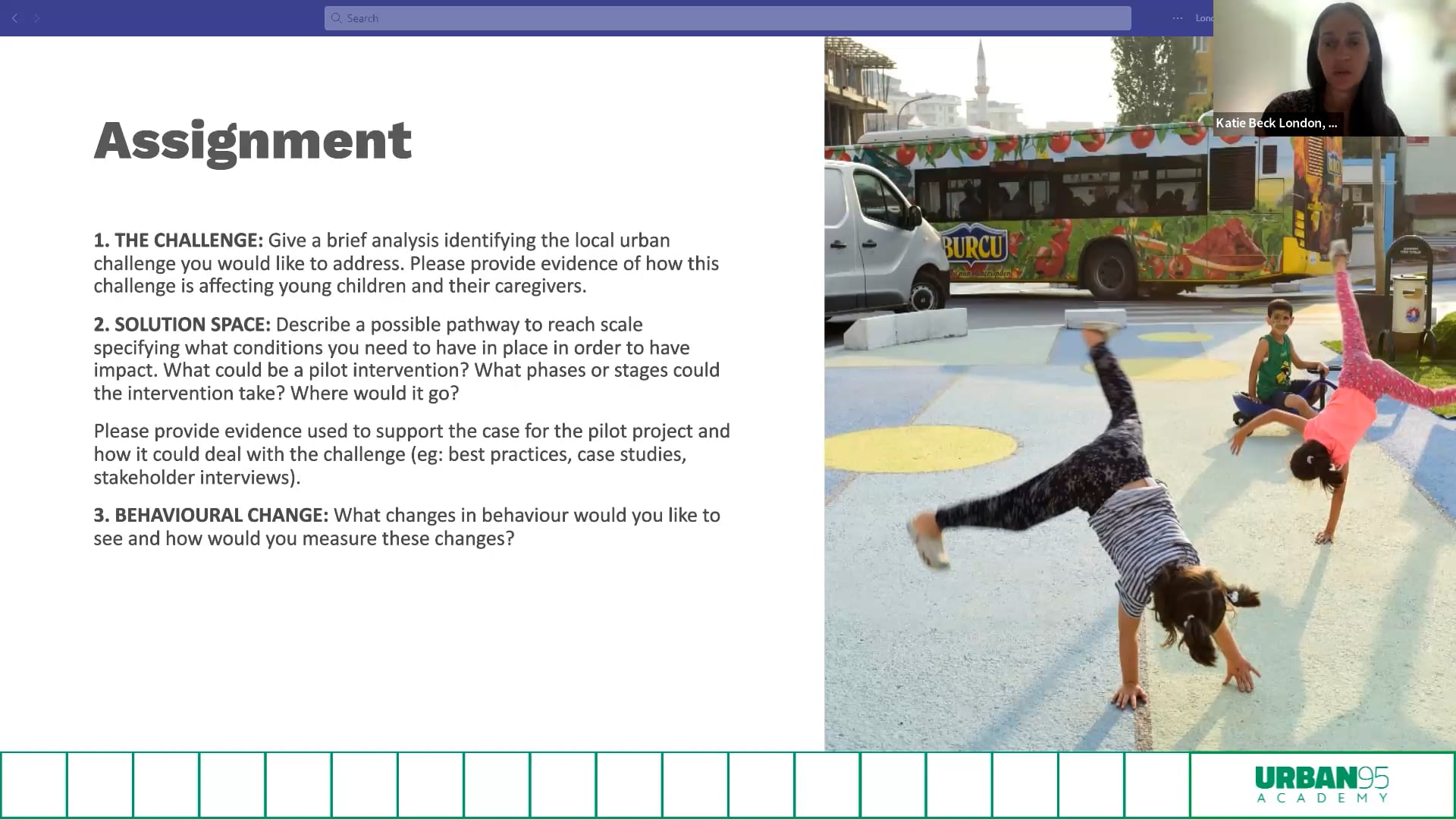 U95 Cohort 5 Final Assignment Q&A on Vimeo