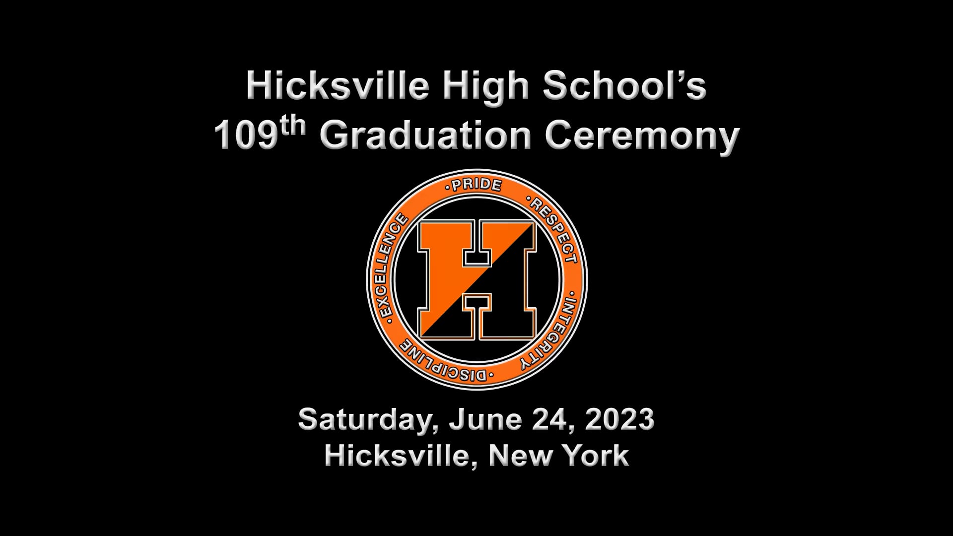 Hicksville High School's 109th Graduation Ceremony - The class of 2023 ...