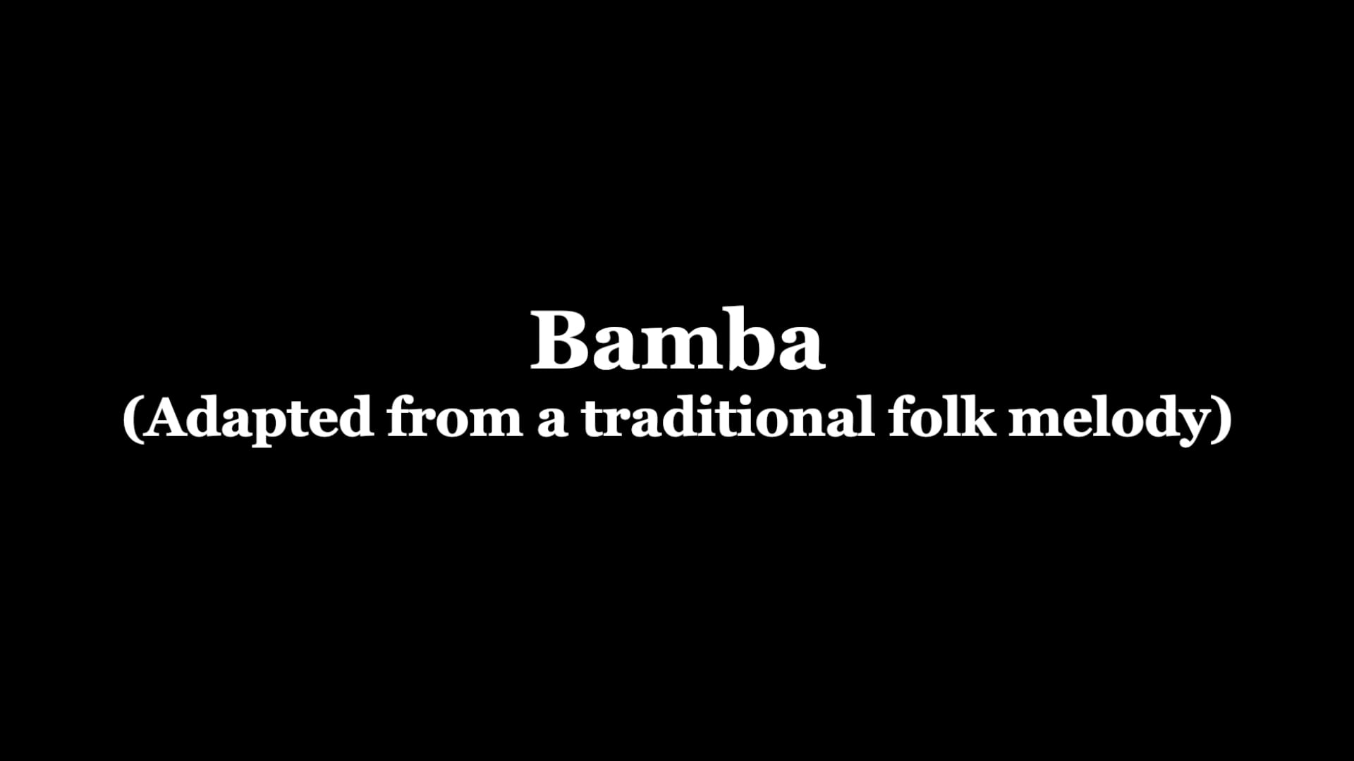 Sam - Bamba.mp4 on Vimeo
