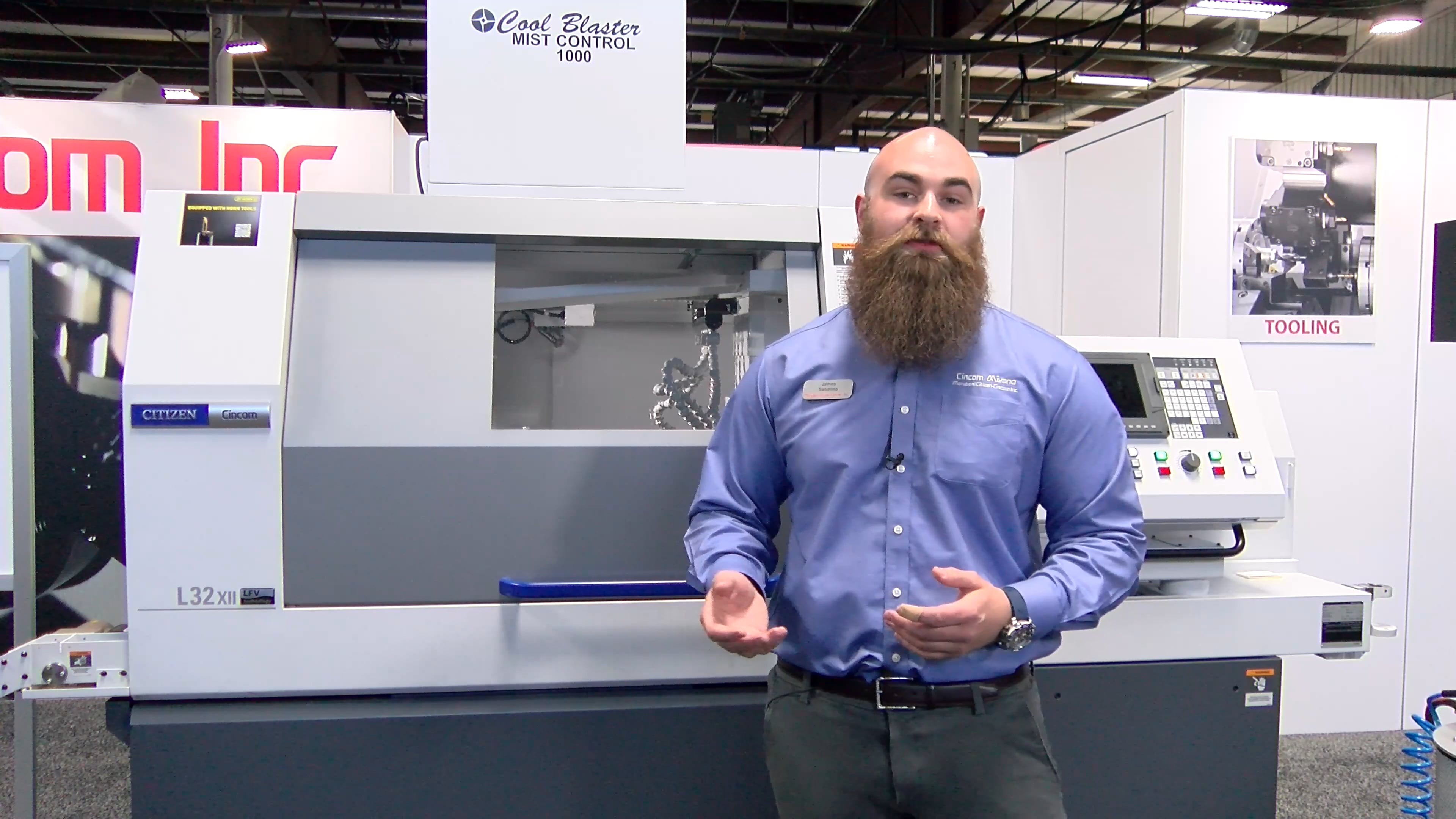 CTE Booth Visit with Marubeni Citizen-Cincom on Vimeo