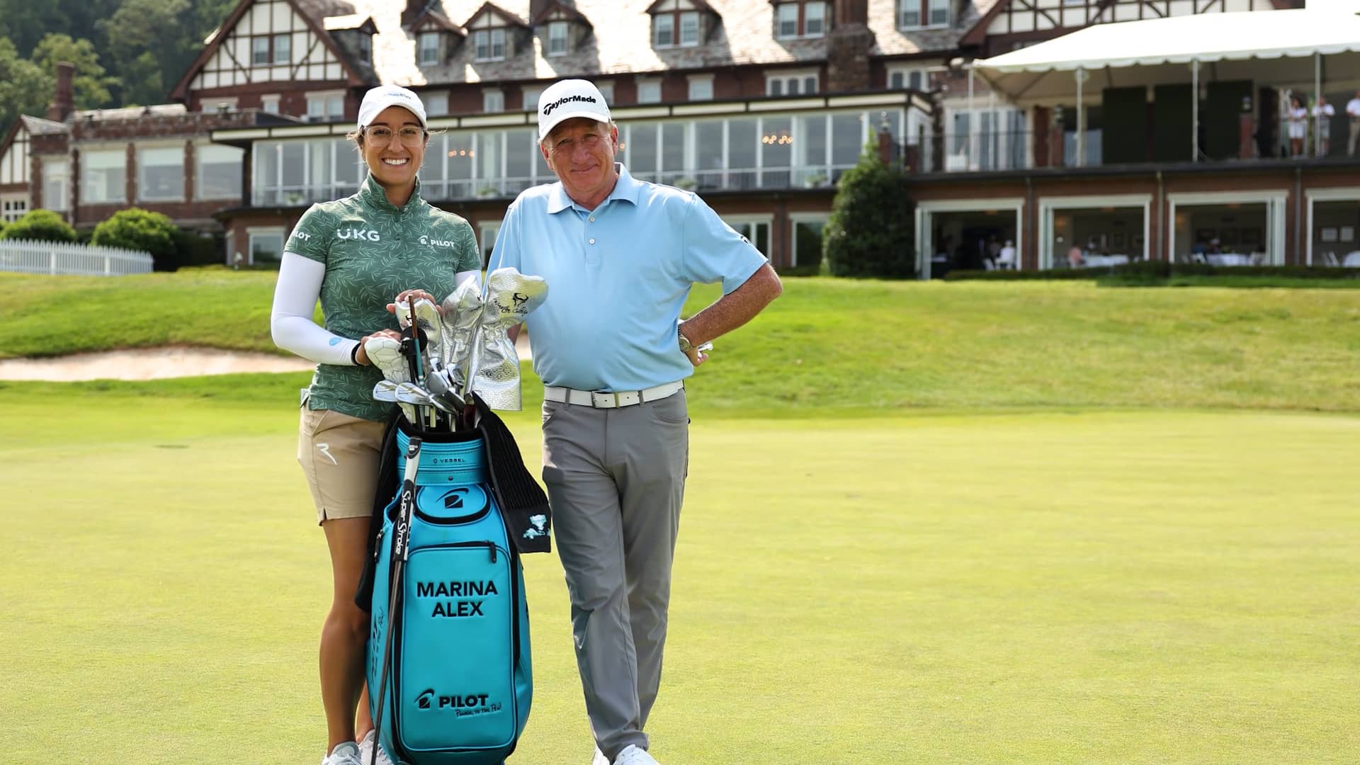 PGA Coaching Vignette - Charlie Cowell and student Marina Alex - 2023 KPMG Women's PGA ...
