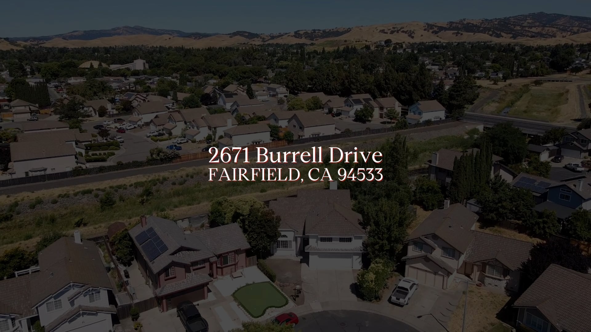 2671 Burrell Drive Fairfield, CA - Unbranded on Vimeo